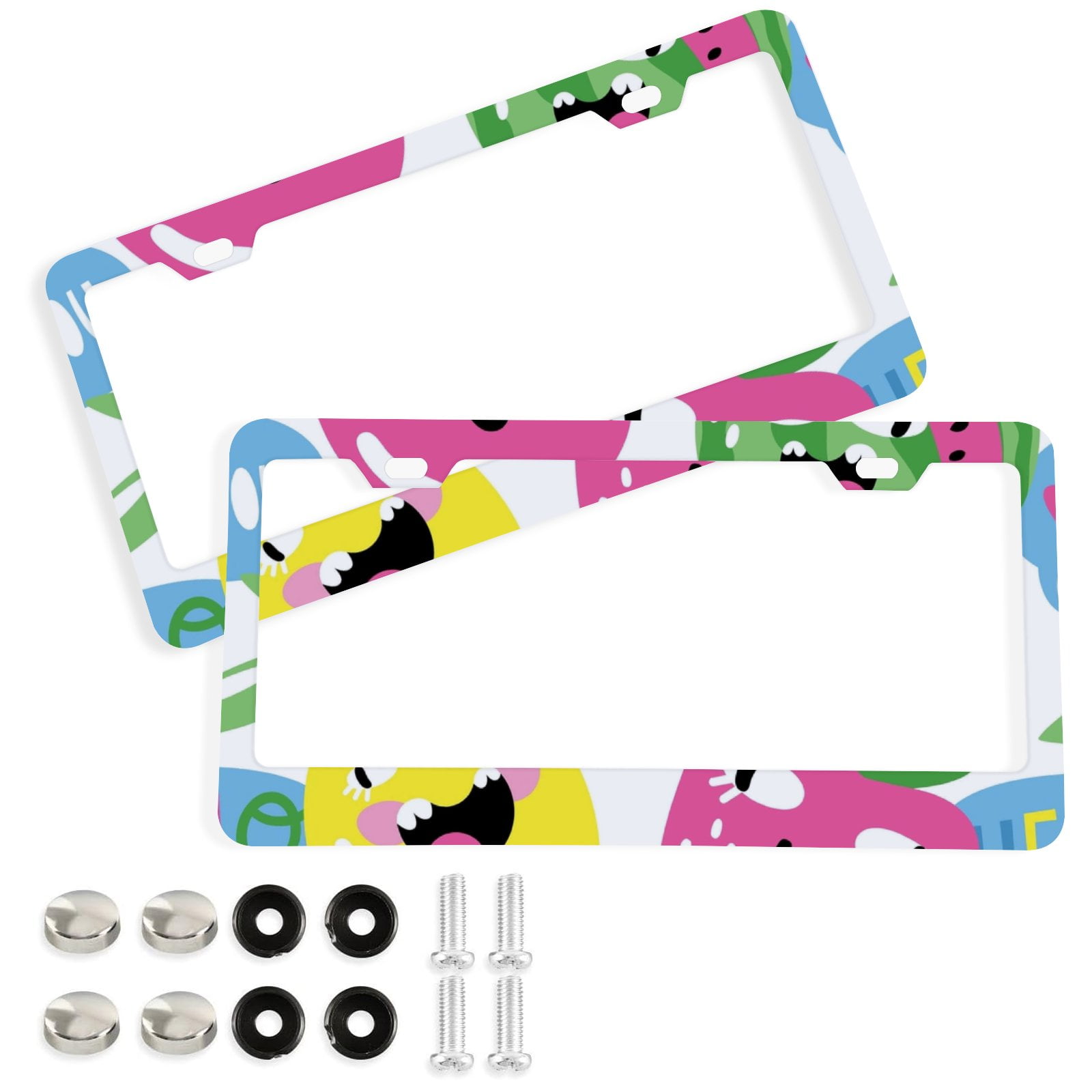 Anyway.go License Plate Frame, Decorative Aluminum Car Tag Frames, 2 ...