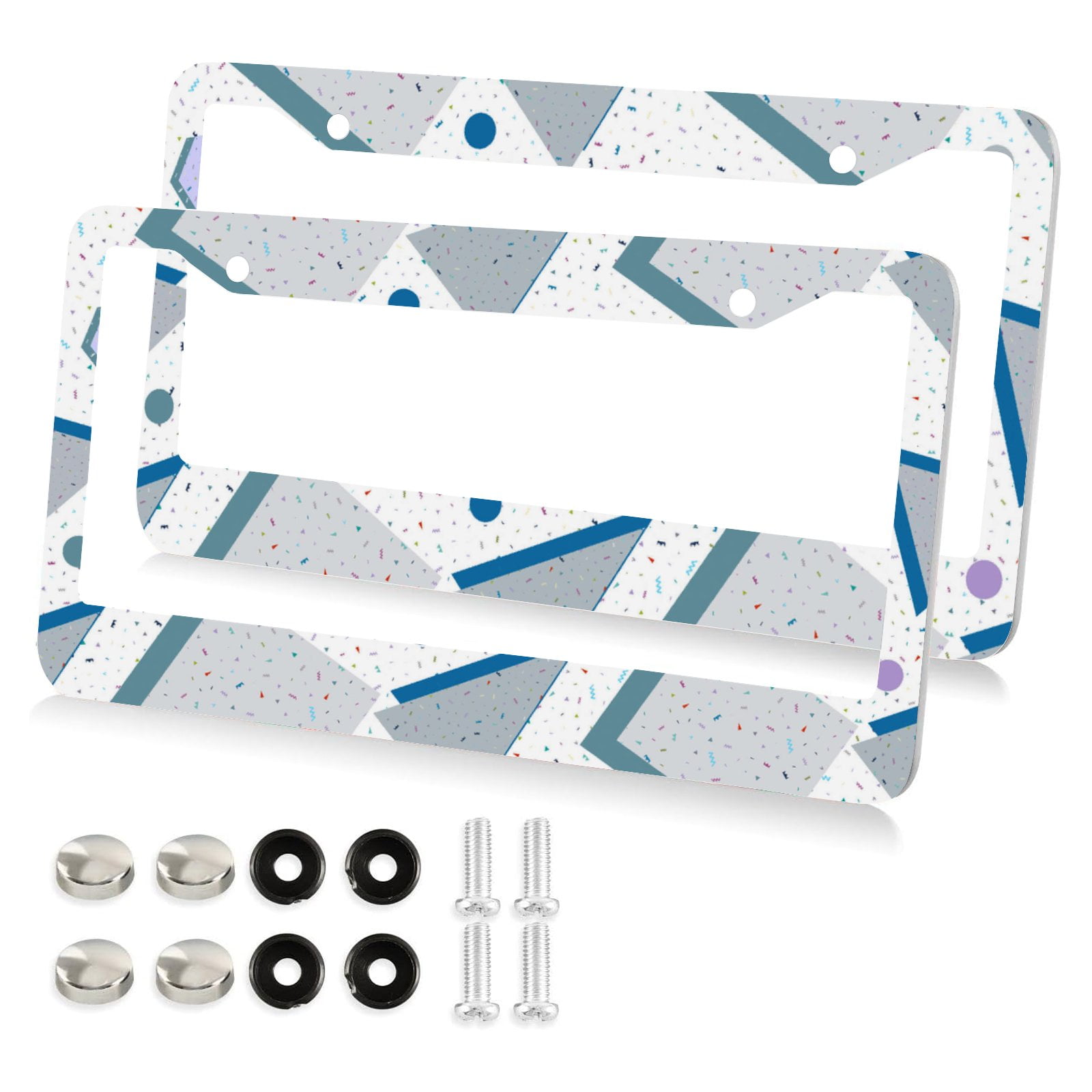 Anyway.go License Plate Frame, Decorative Aluminum Car Tag Frames, 2 ...