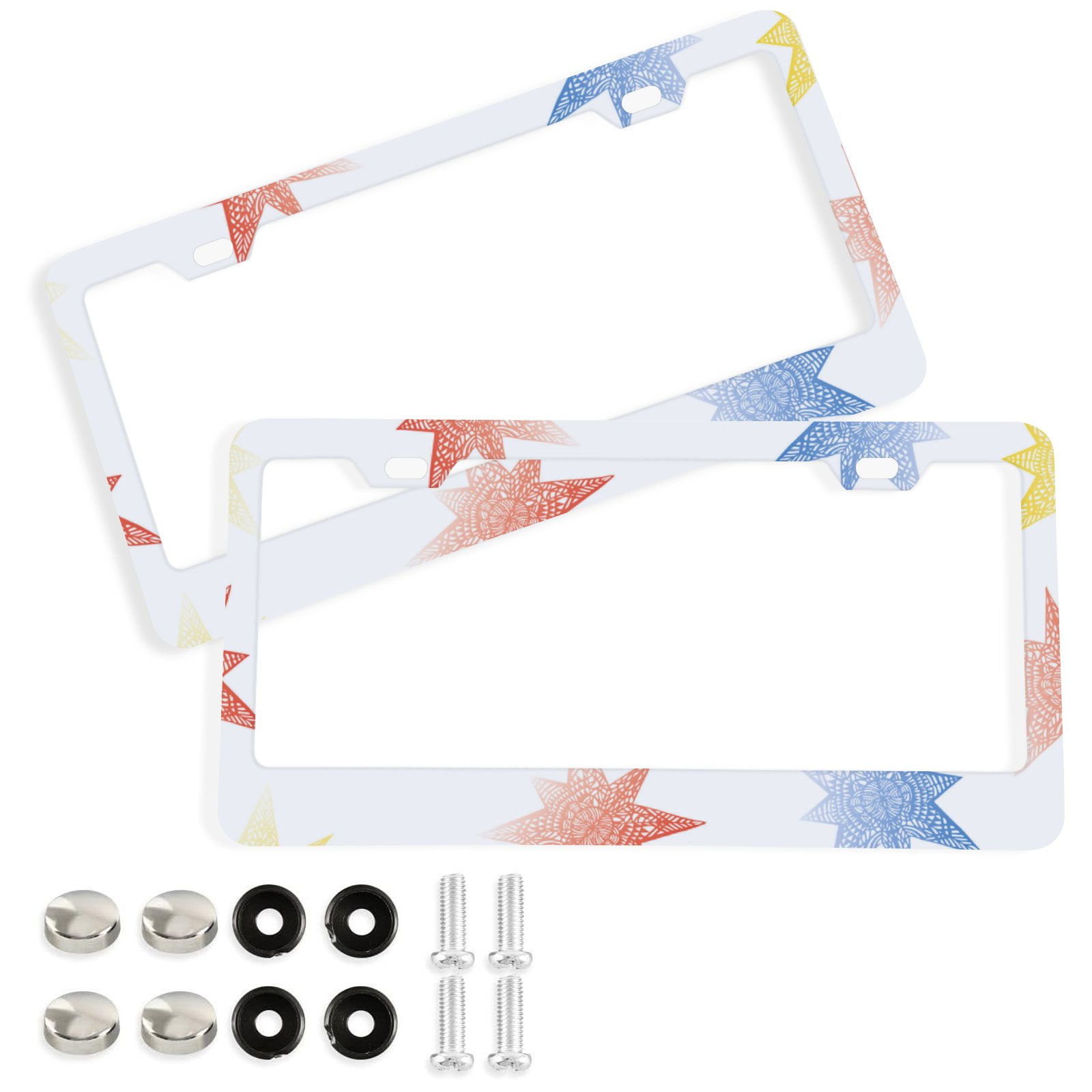 Anyway.go License Plate Frame, Decorative Aluminum Car Tag Frames, 2 ...
