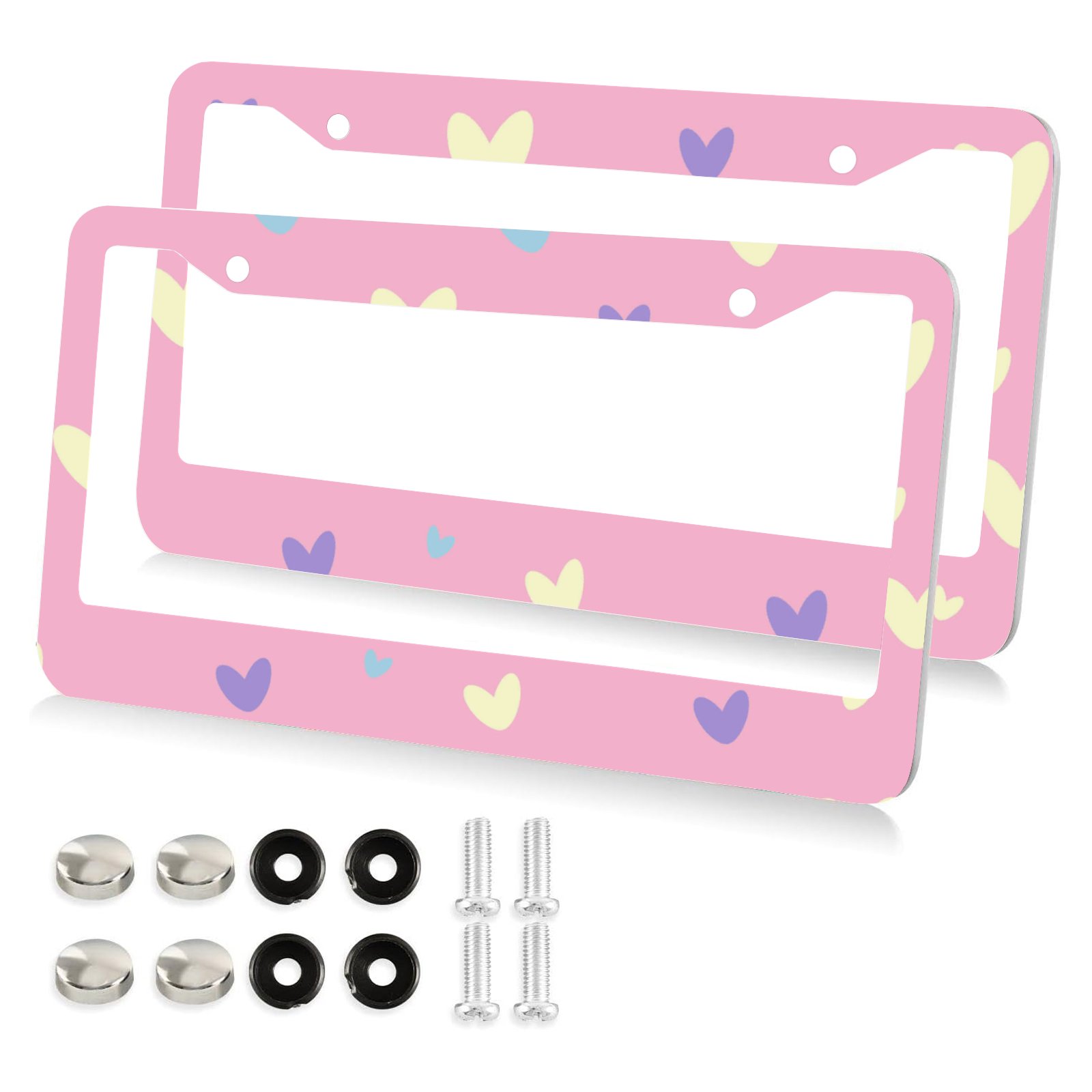 Anyway.go License Plate Frame, Decorative Aluminum Car Tag Frames, 2 ...