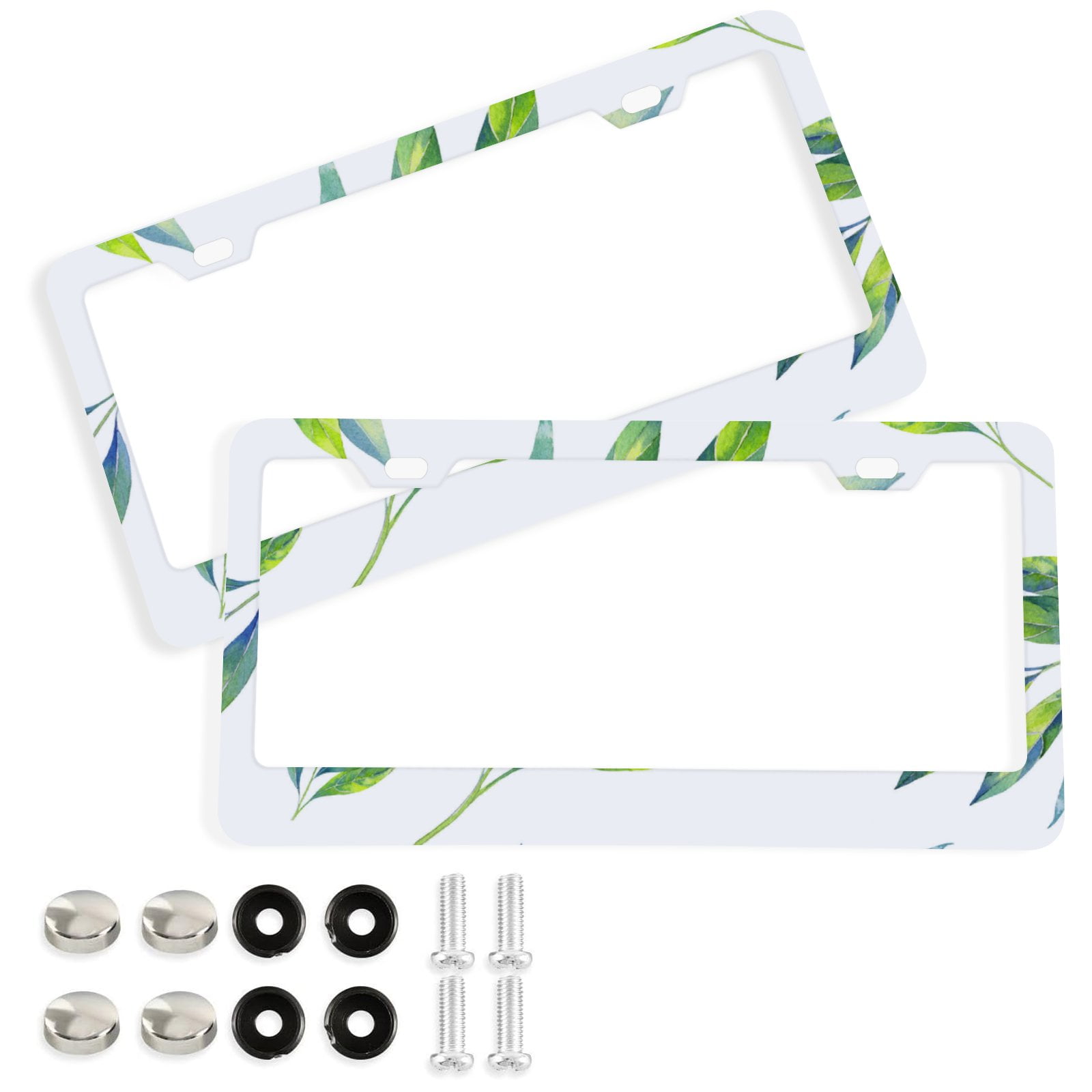 Anyway.go License Plate Frame, Decorative Aluminum Car Tag Frames, 2 ...