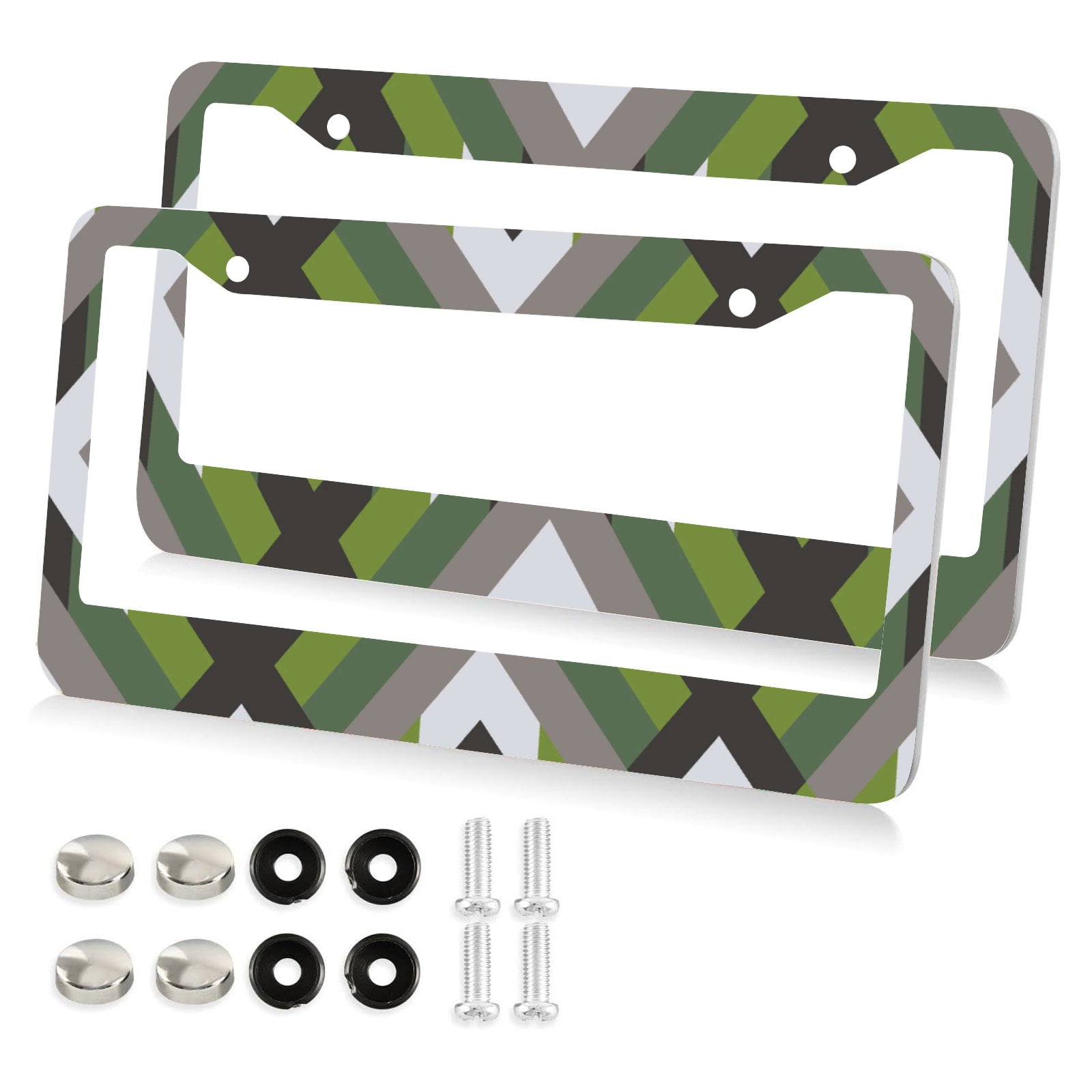 Anyway.go License Plate Frame, Decorative Aluminum Car Tag Frames, 2 ...