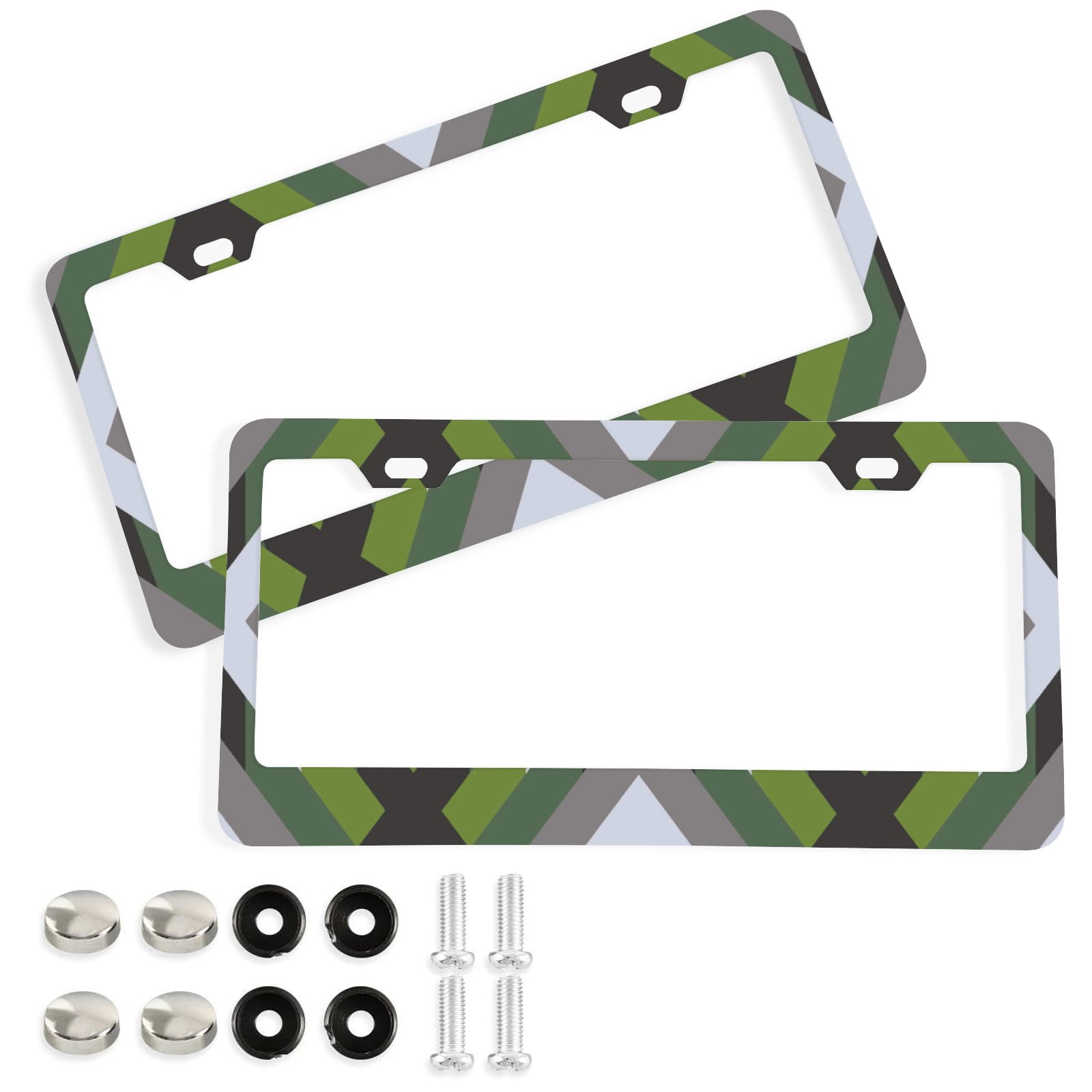 Anyway.go License Plate Frame, Decorative Aluminum Car Tag Frames, 2 ...