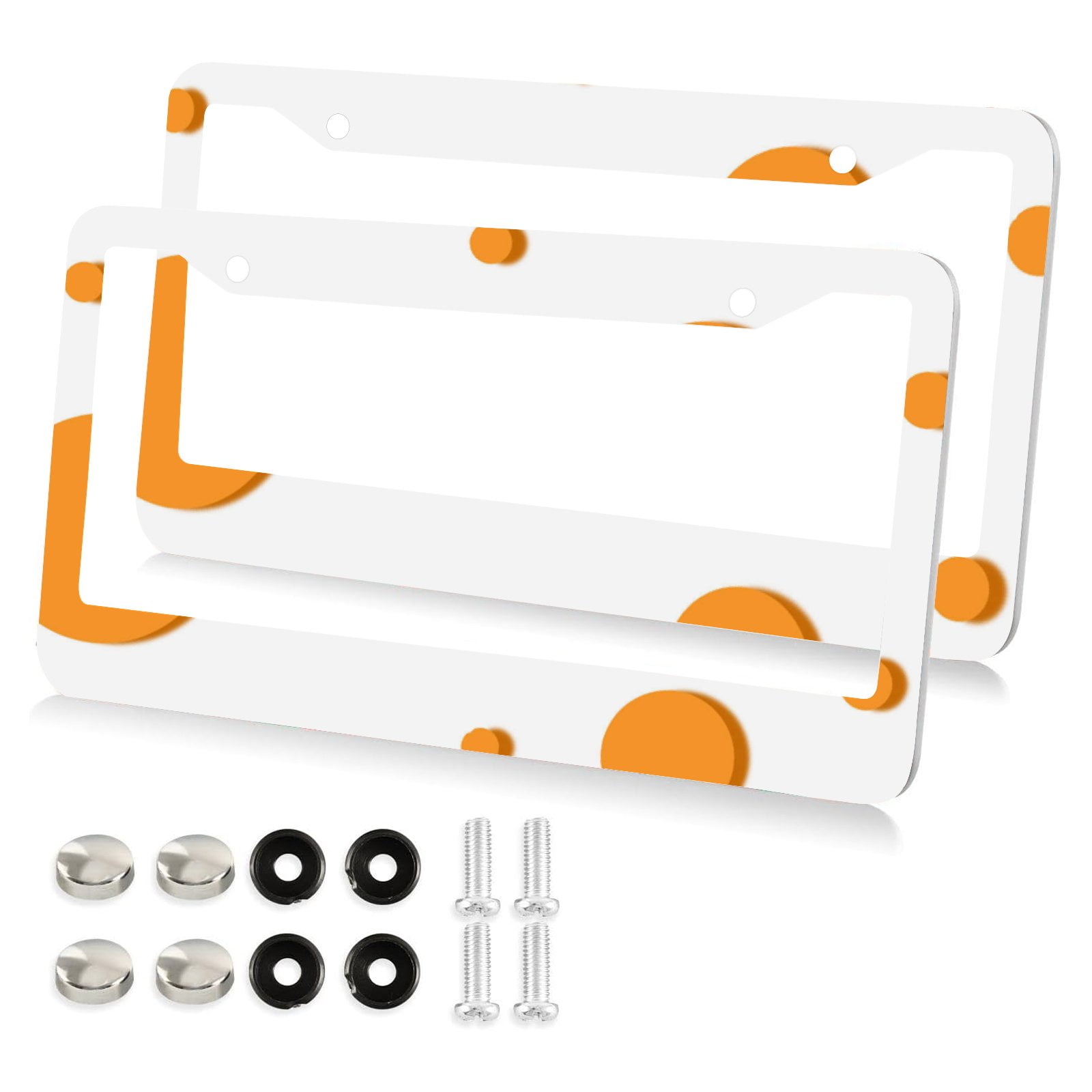 Anyway.go License Plate Frame, Decorative Aluminum Car Tag Frames, 2 ...