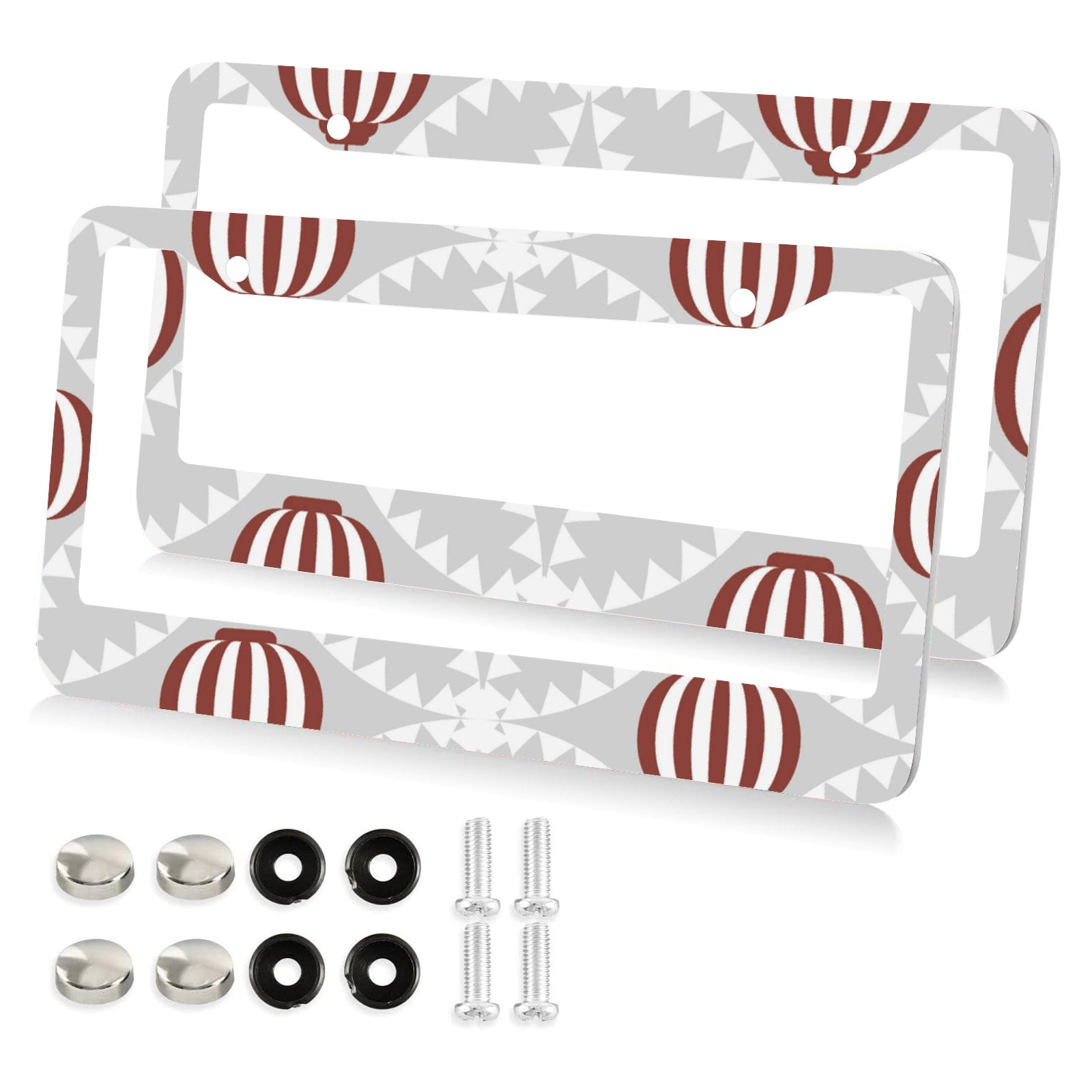 Anyway.go License Plate Frame, Decorative Aluminum Car Tag Frames, 2 ...