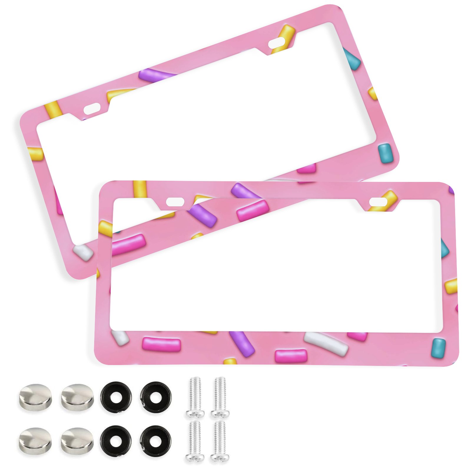 Anyway.go License Plate Frame, Decorative Aluminum Car Tag Frames, 2 ...
