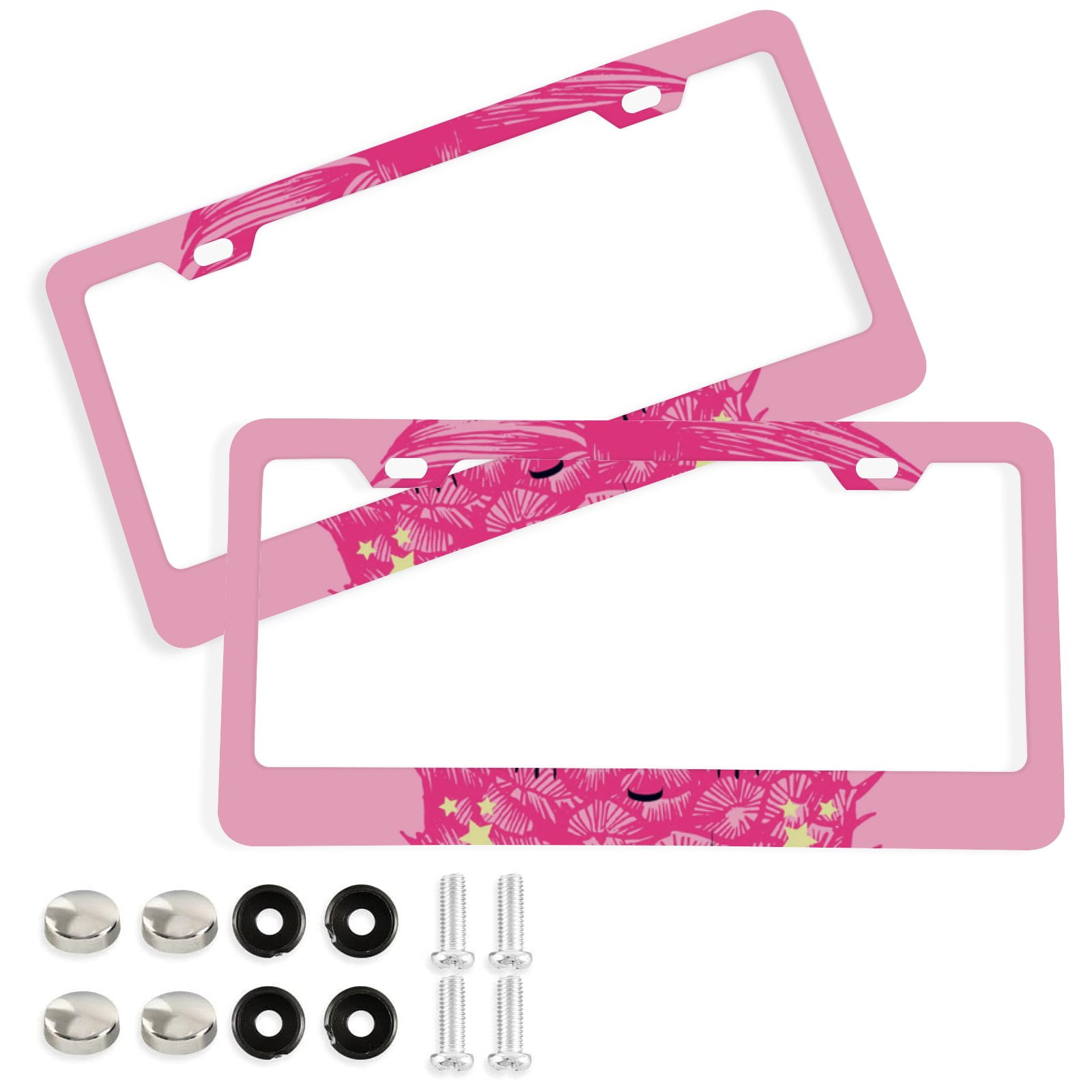 Anyway.go License Plate Frame, Decorative Aluminum Car Tag Frames, 2 ...