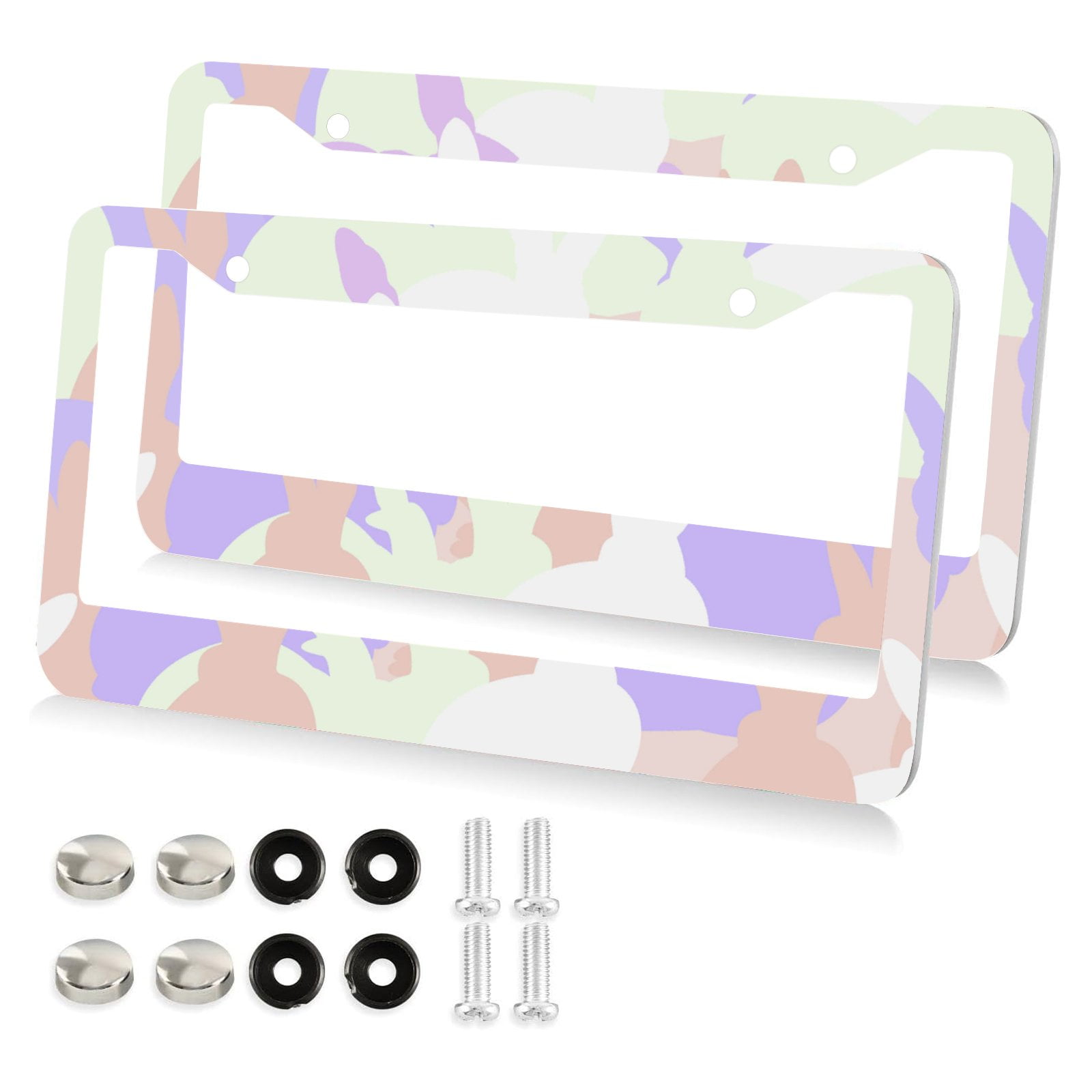 Anyway.go License Plate Frame, Decorative Aluminum Car Tag Frames, 2 ...