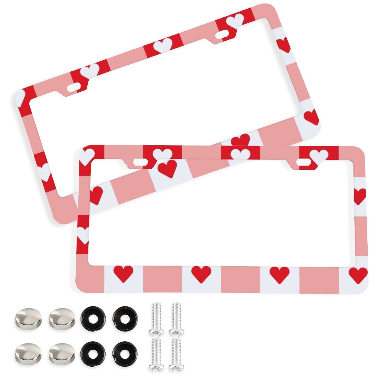 Anyway.go License Plate Frame, Decorative Aluminum Car Tag Frames, 2 ...