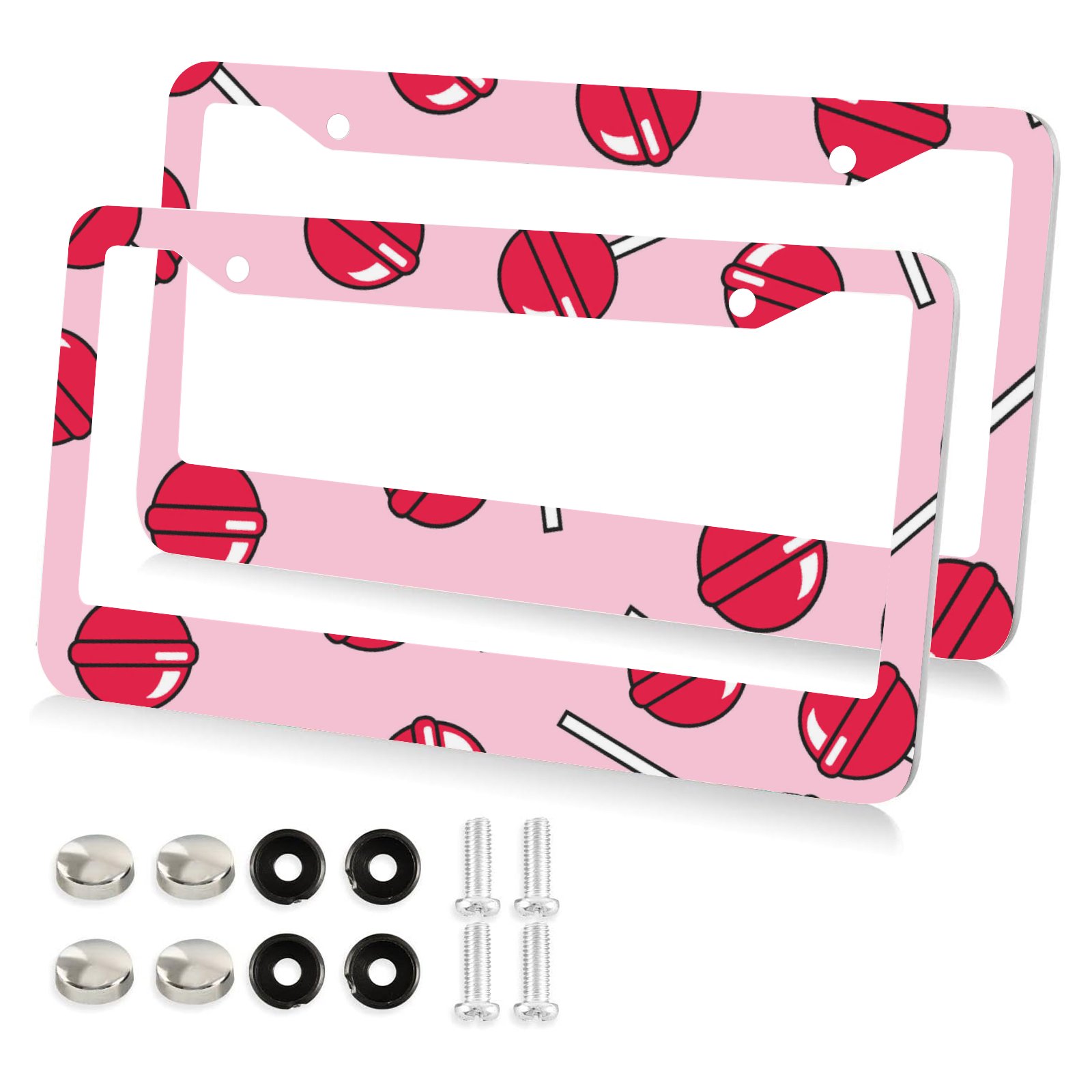 Anyway.go License Plate Frame, Decorative Aluminum Car Tag Frames, 2 ...