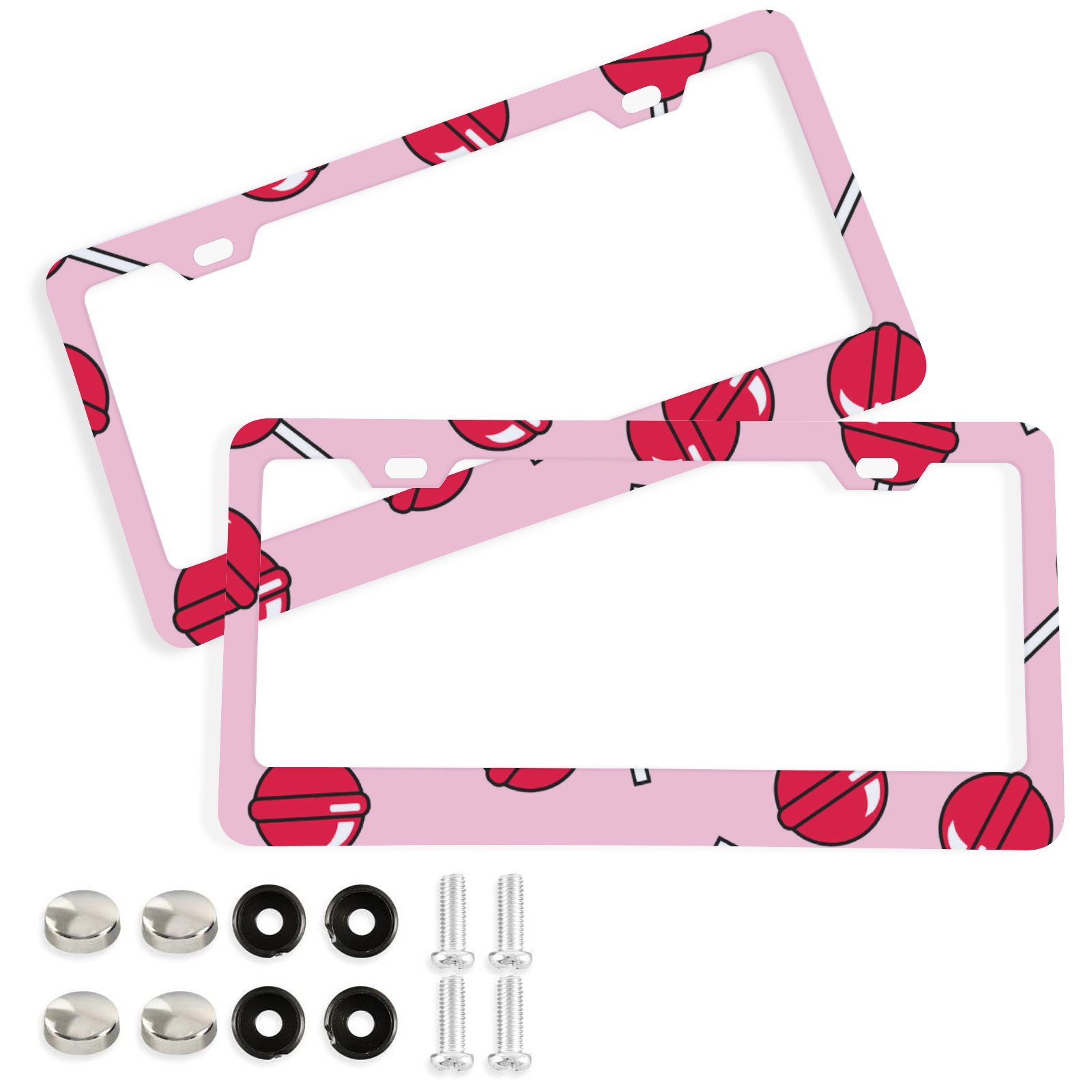 Anyway.go License Plate Frame, Decorative Aluminum Car Tag Frames, 2 ...