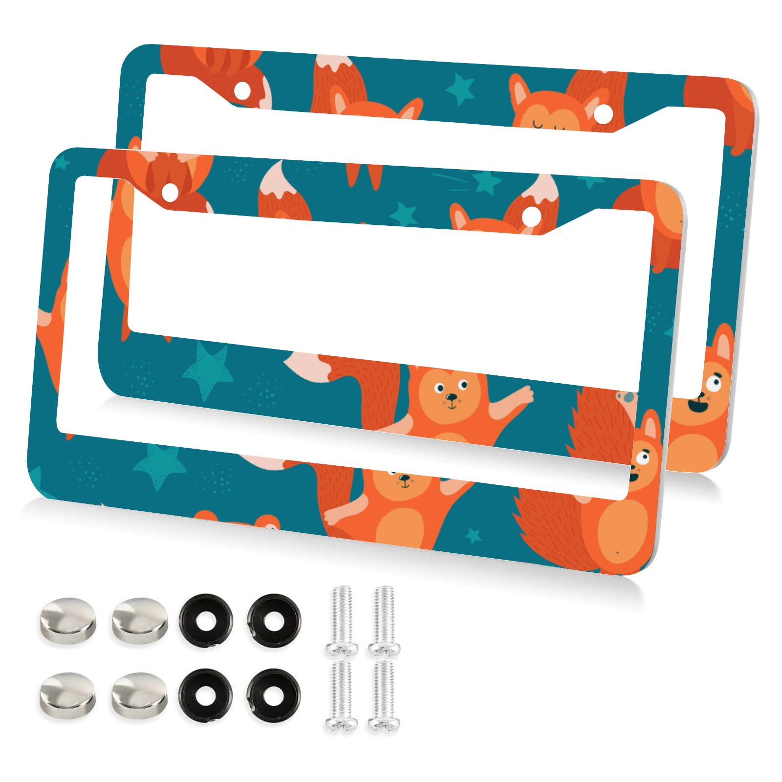 Anyway.go License Plate Frame, Decorative Aluminum Car Tag Frames, 2 ...