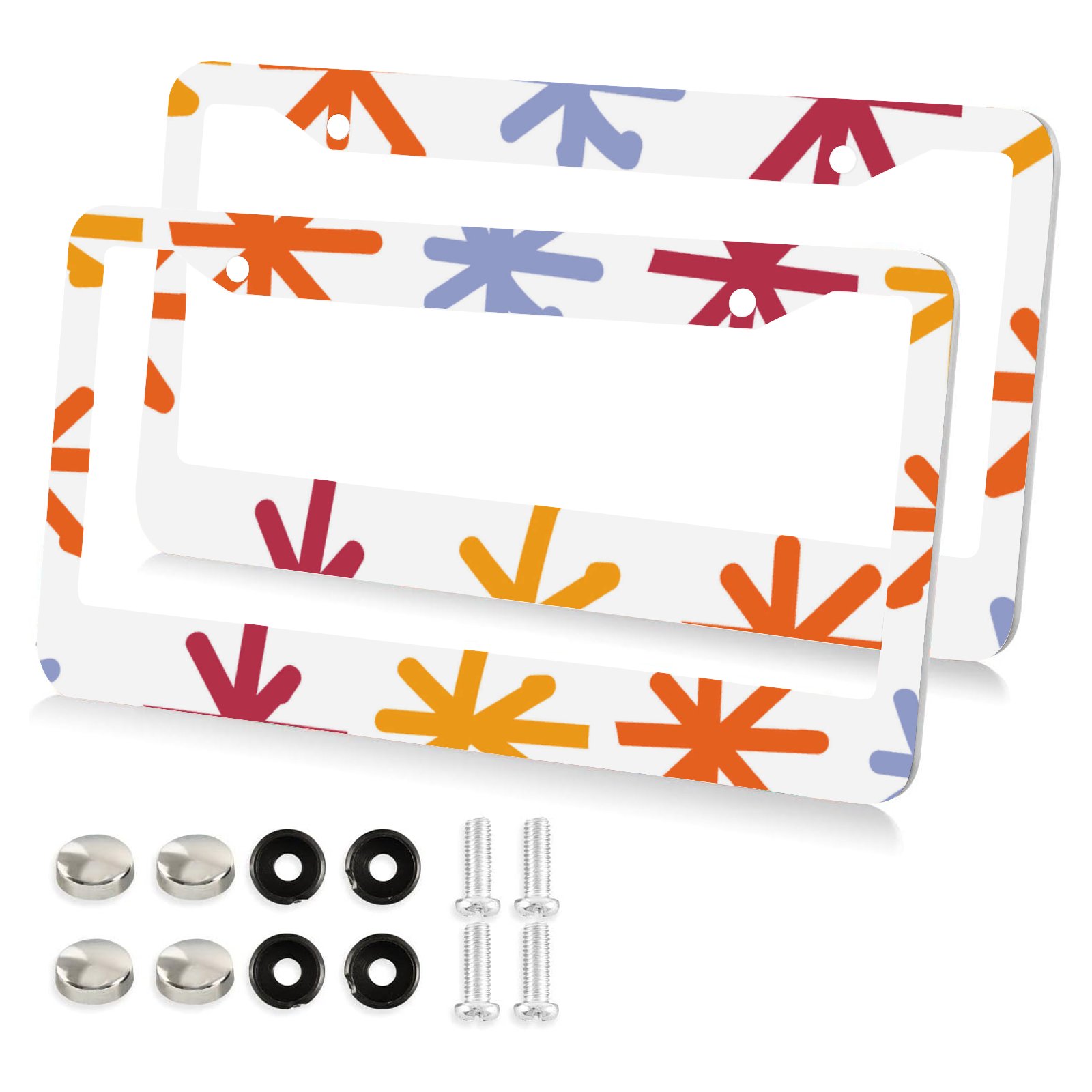 Anyway.go License Plate Frame, Decorative Aluminum Car Tag Frames, 2 ...