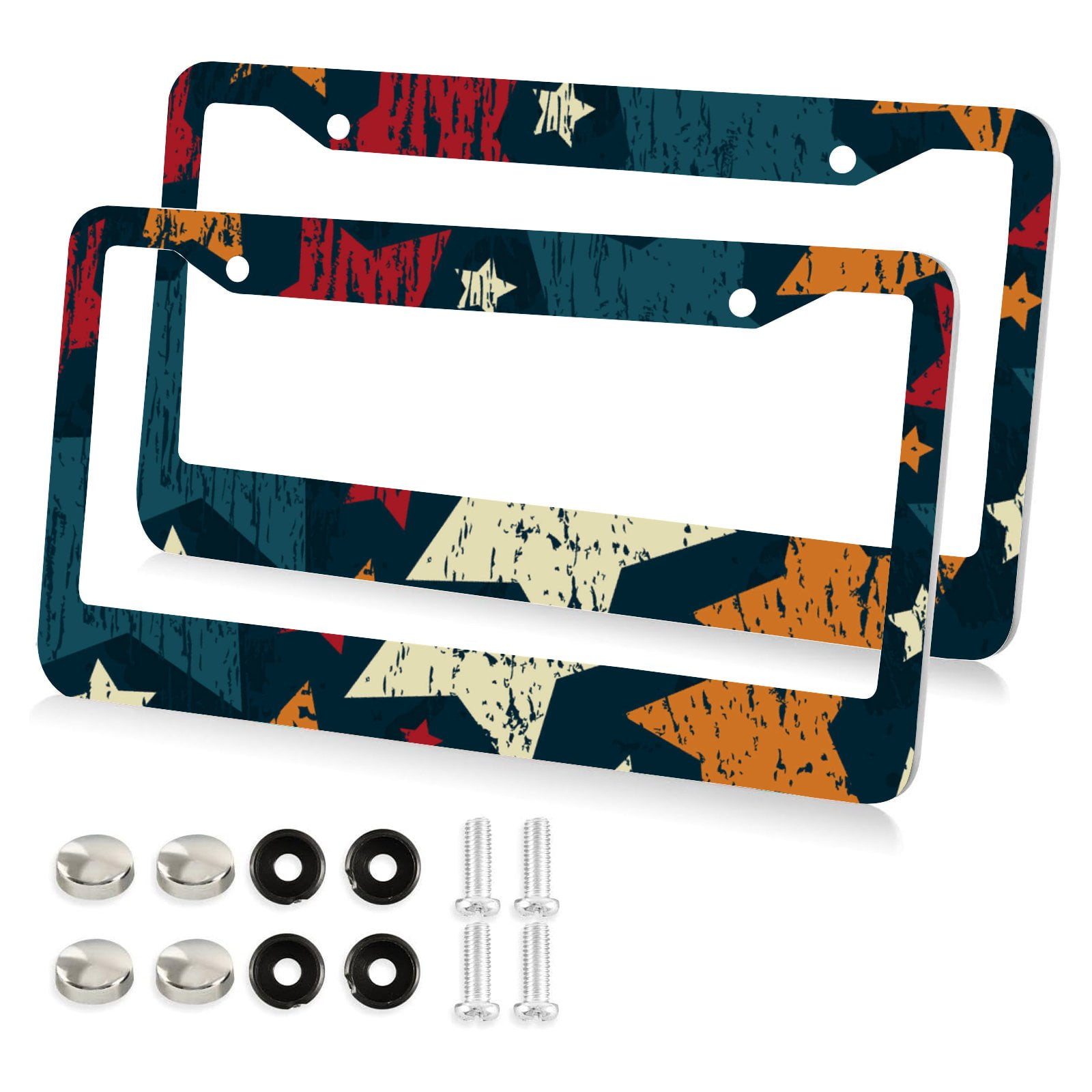 Anyway.go License Plate Frame, Decorative Aluminum Car Tag Frames, 2 ...