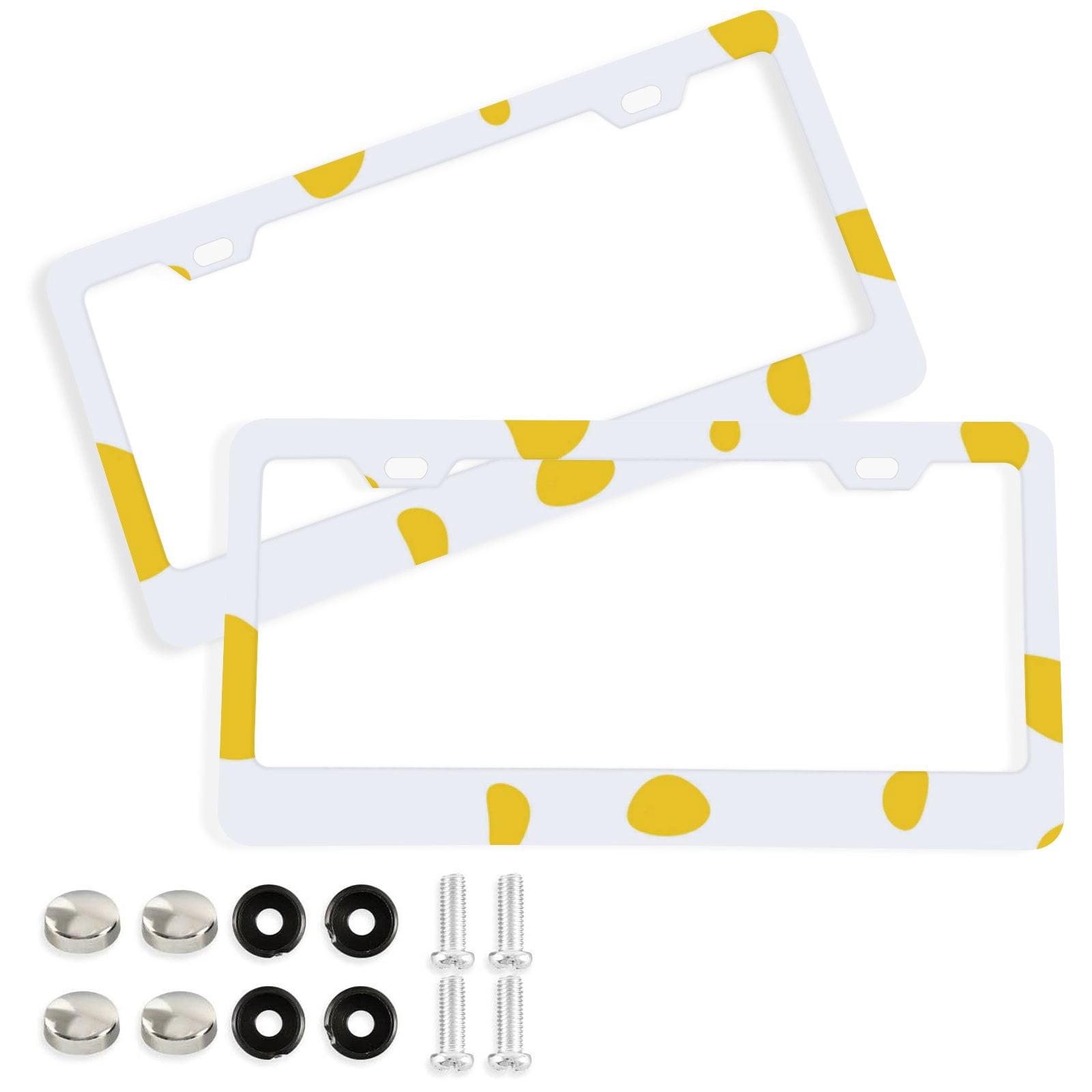 Anyway.go License Plate Frame, Decorative Aluminum Car Tag Frames, 2 ...