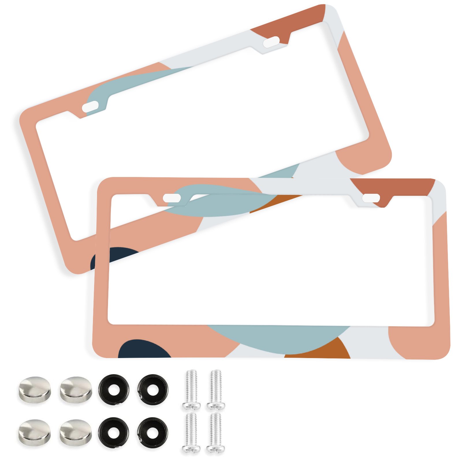 Anyway.go License Plate Frame, Decorative Aluminum Car Tag Frames, 2 ...