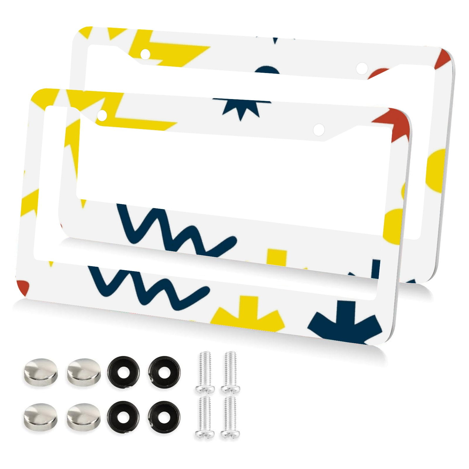 Anyway.go License Plate Frame, Decorative Aluminum Car Tag Frames, 2 ...