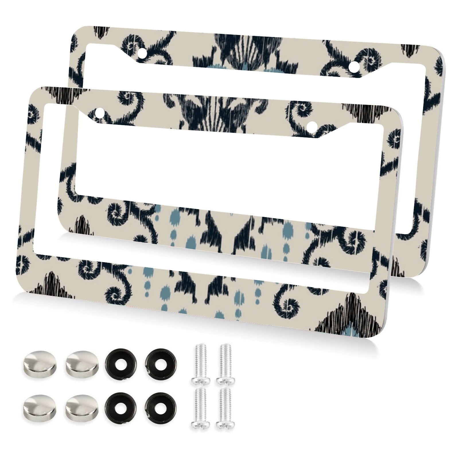 Anyway.go License Plate Frame, Decorative Aluminum Car Tag Frames, 2 ...