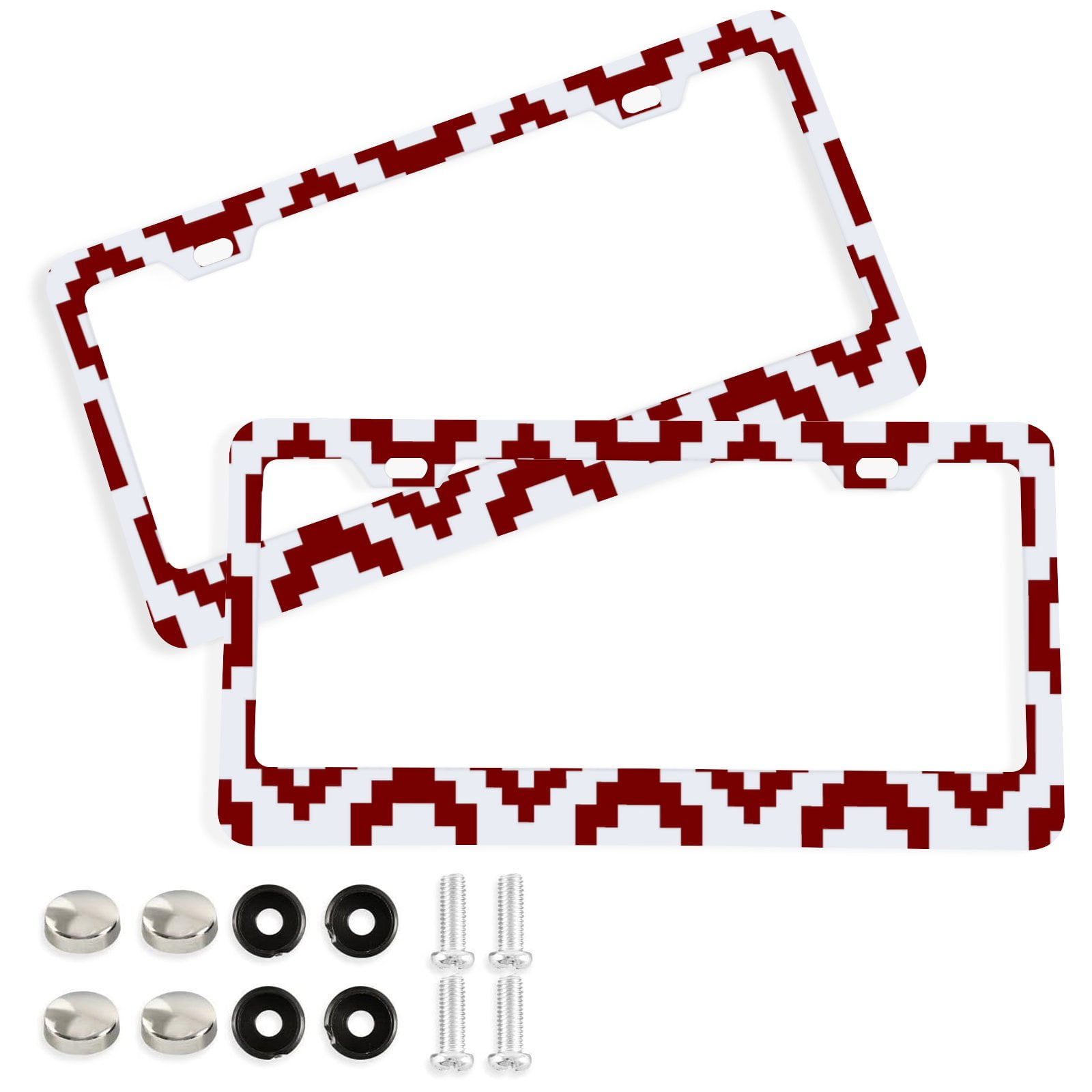 Anyway.go License Plate Frame, Decorative Aluminum Car Tag Frames, 2 ...