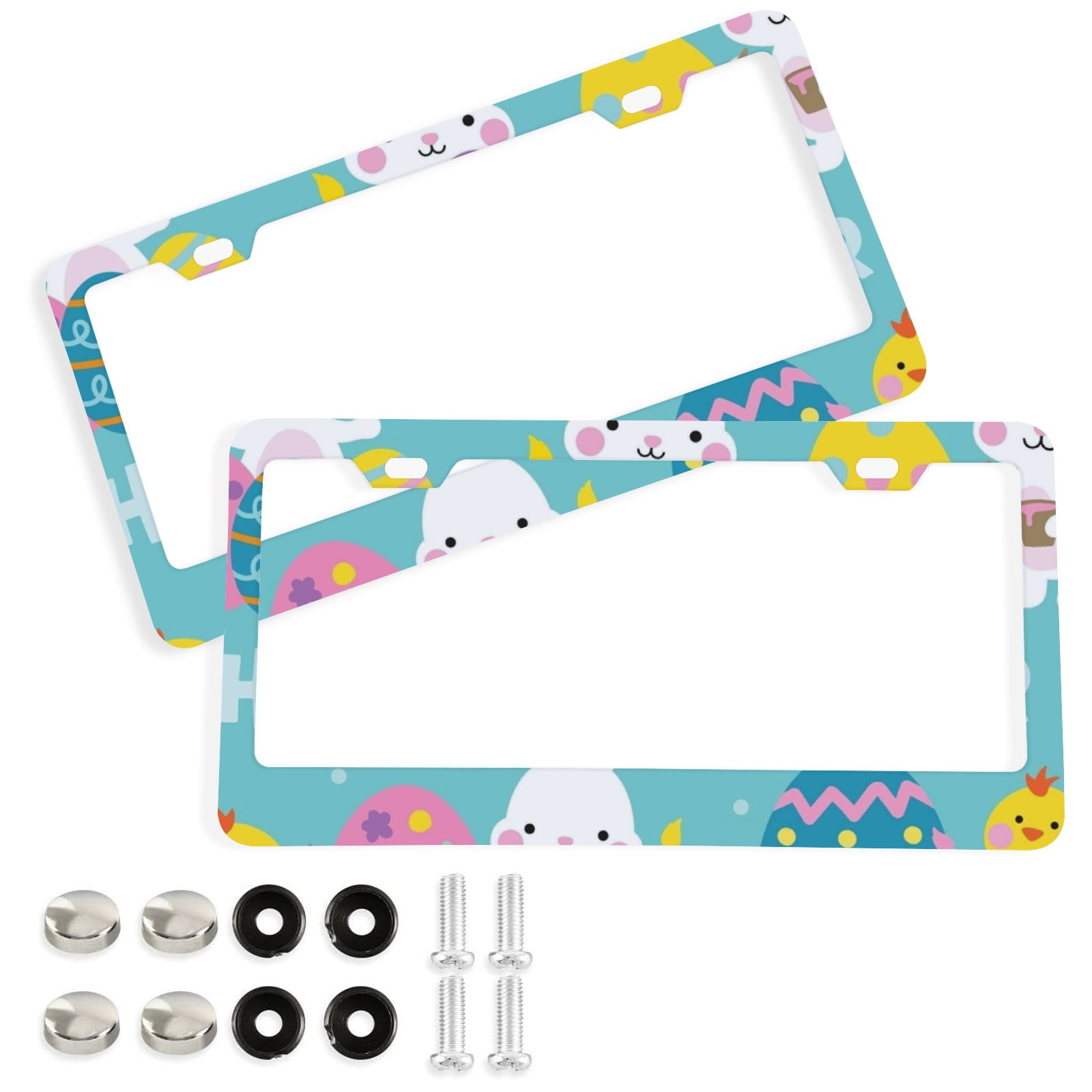 Anyway.go License Plate Frame, Decorative Aluminum Car Tag Frames, 2 ...