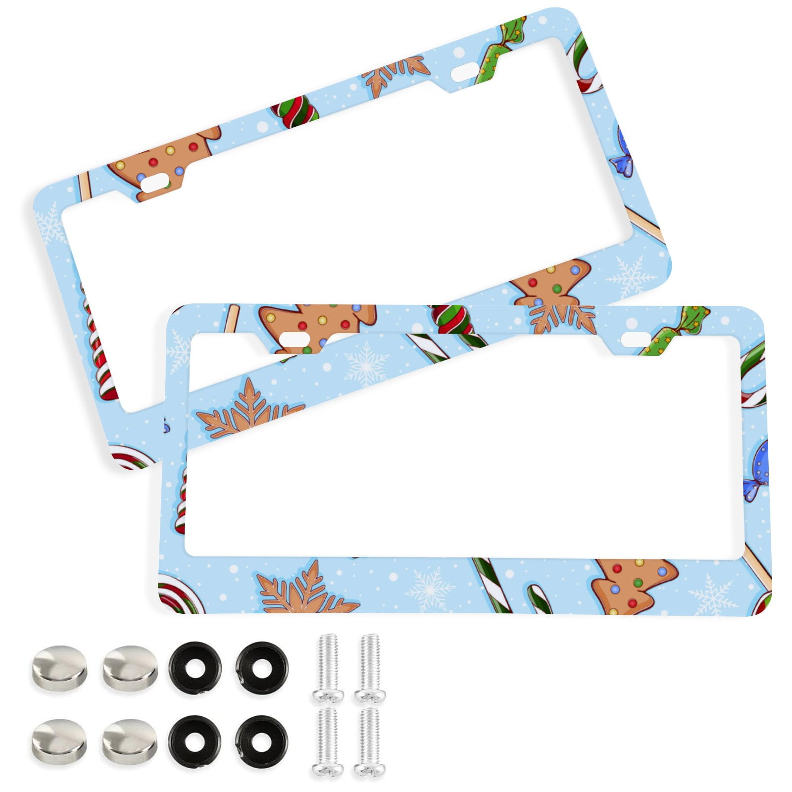 Anyway.go License Plate Frame, Decorative Aluminum Car Tag Frames, 2 ...