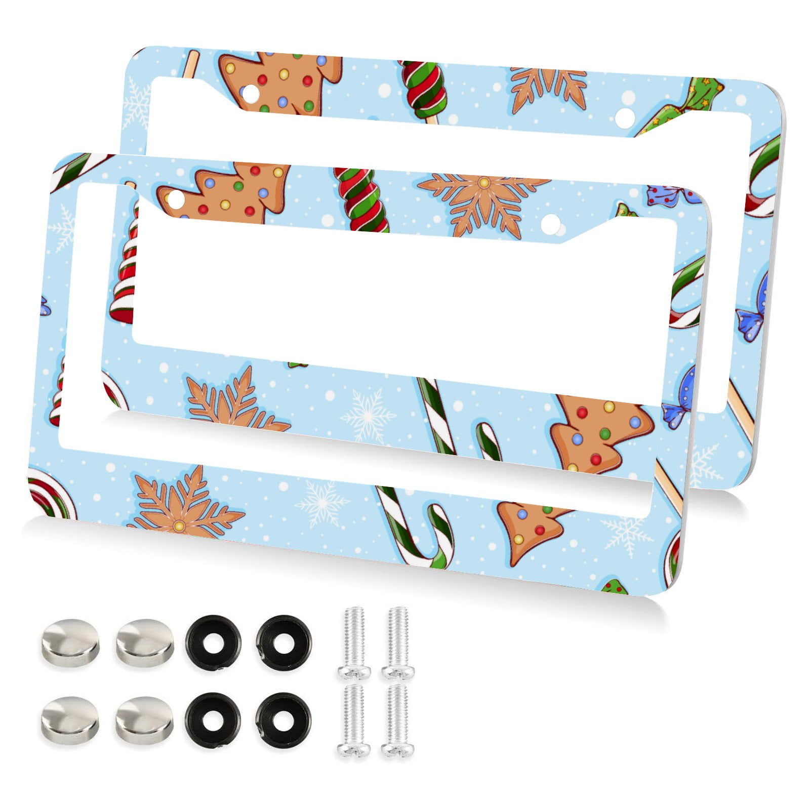 Anyway.go License Plate Frame, Decorative Aluminum Car Tag Frames, 2 ...