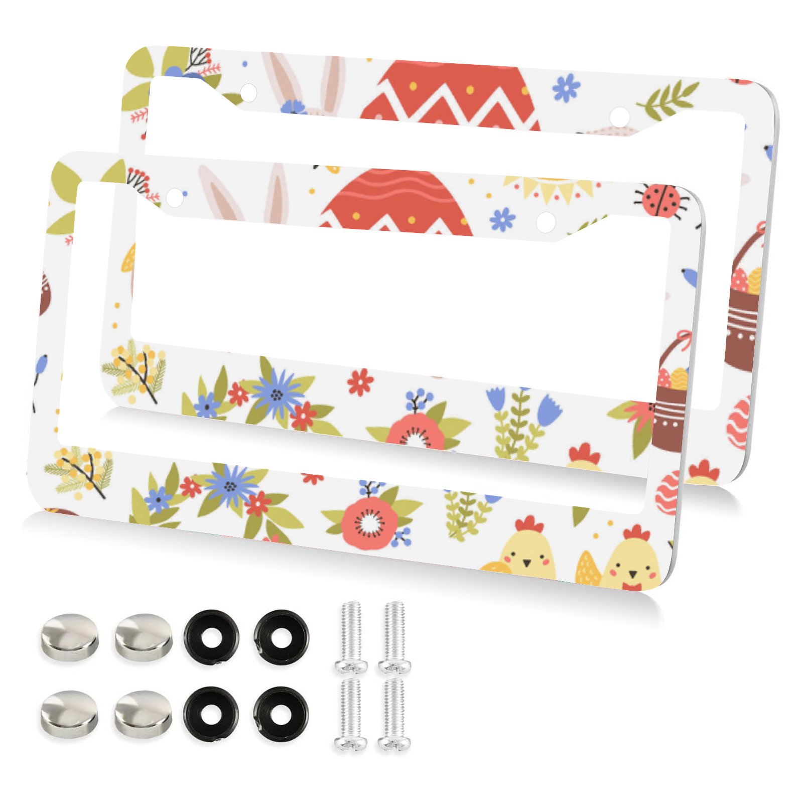 Anyway.go License Plate Frame, Decorative Aluminum Car Tag Frames, 2 ...