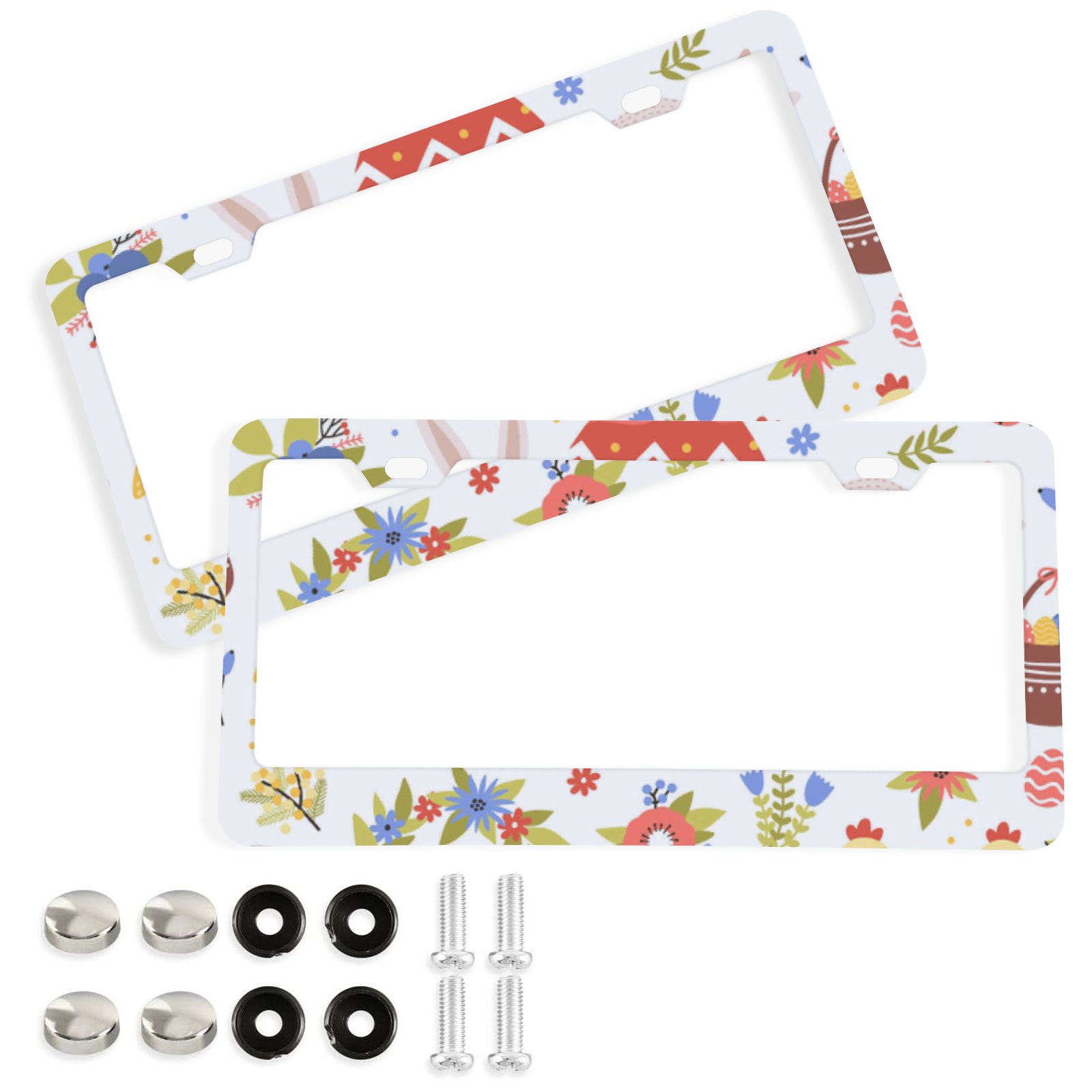 Anyway.go License Plate Frame, Decorative Aluminum Car Tag Frames, 2 ...