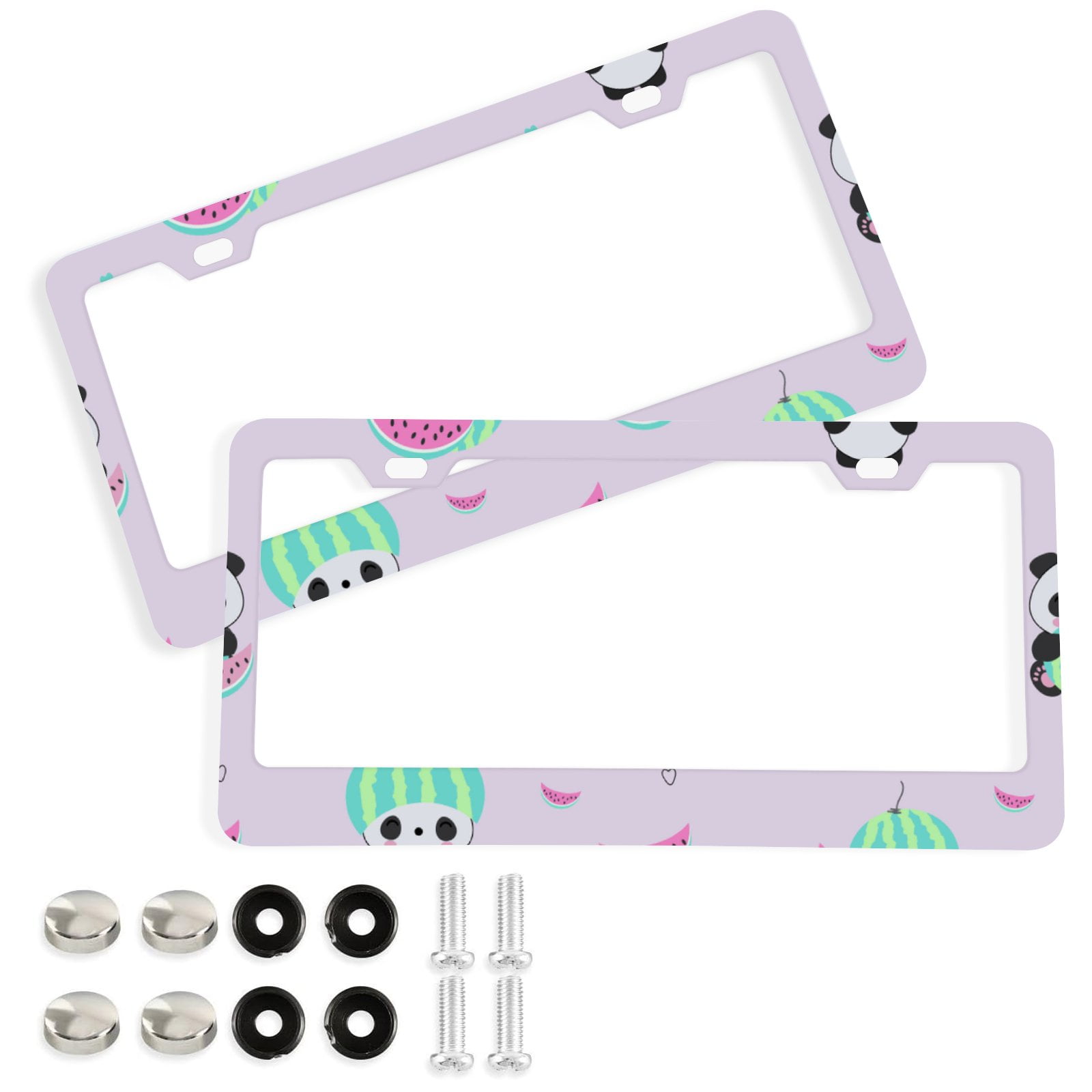 Anyway.go License Plate Frame, Decorative Aluminum Car Tag Frames, 2 ...