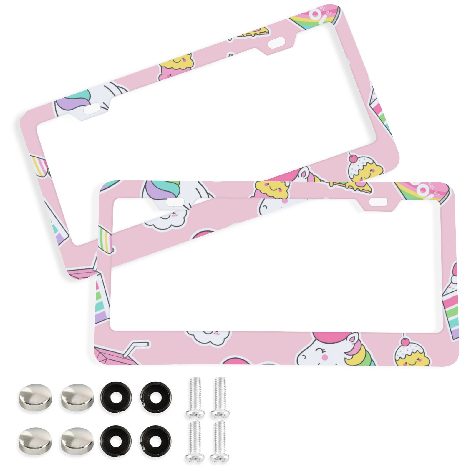 Anyway.go License Plate Frame, Decorative Aluminum Car Tag Frames, 2 ...