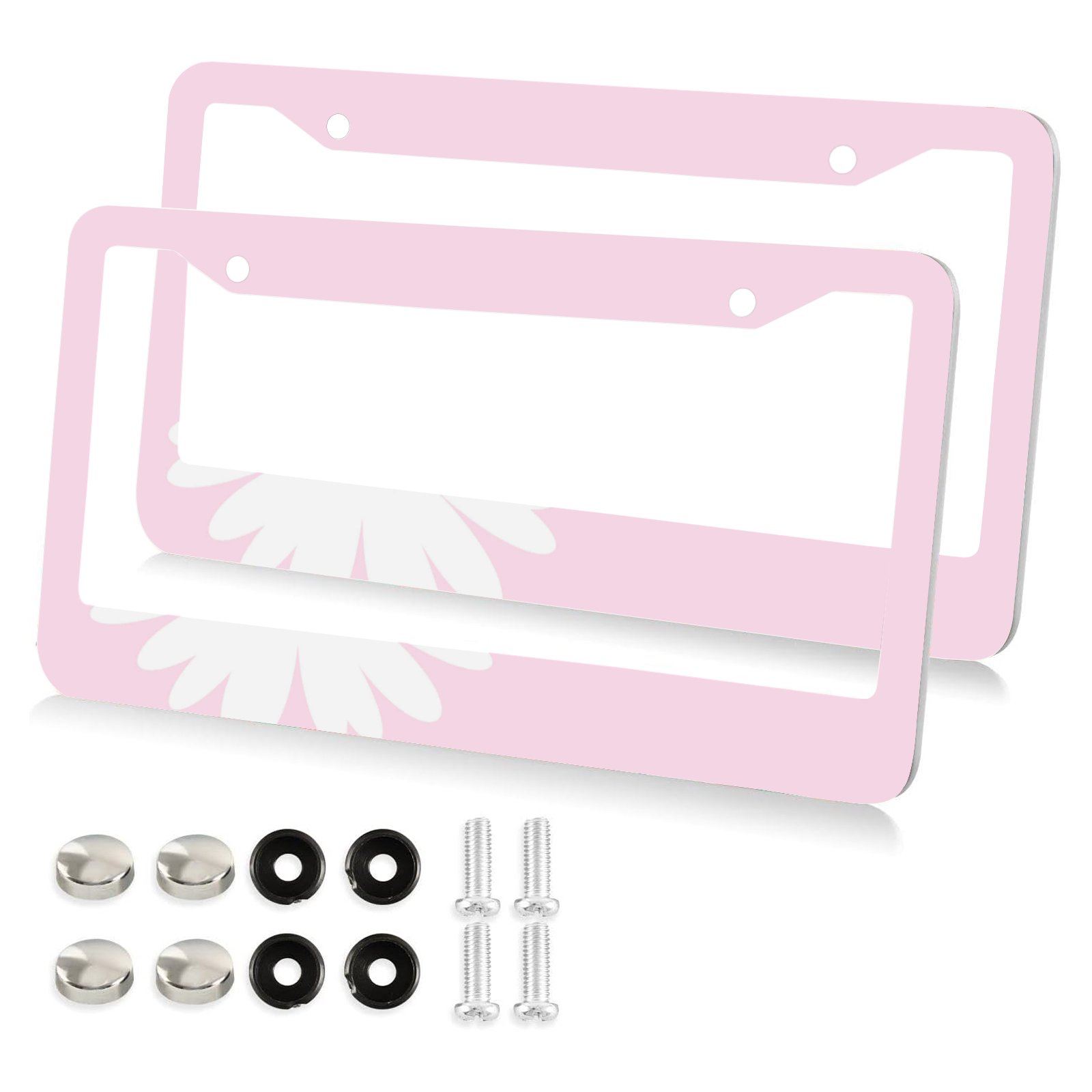 Anyway.go License Plate Frame, Decorative Aluminum Car Tag Frames, 2 ...
