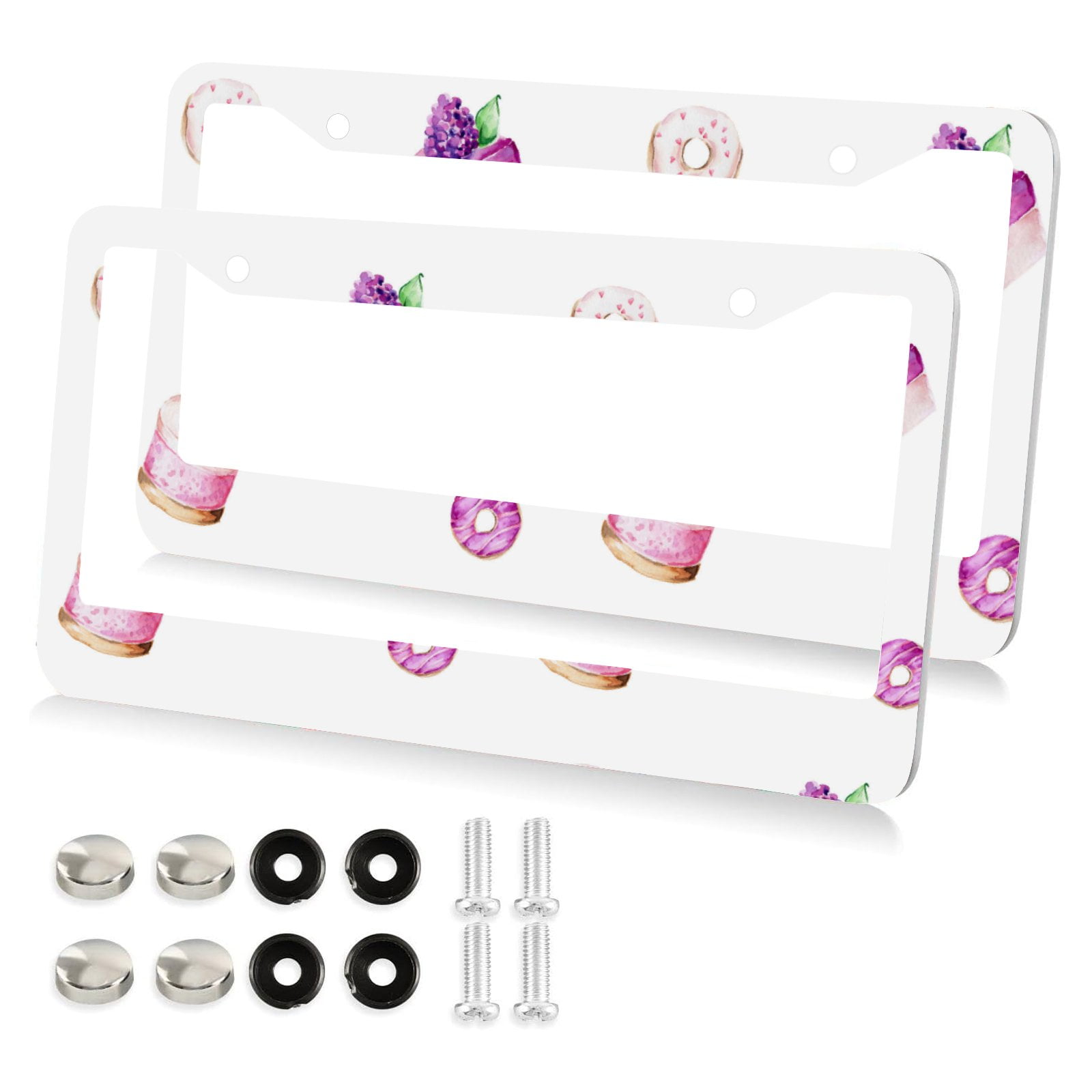 Anyway.go License Plate Frame, Decorative Aluminum Car Tag Frames, 2 ...