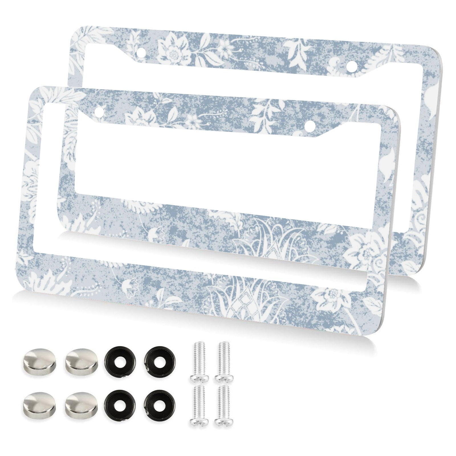 Anyway.go License Plate Frame, Decorative Aluminum Car Tag Frames, 2 ...