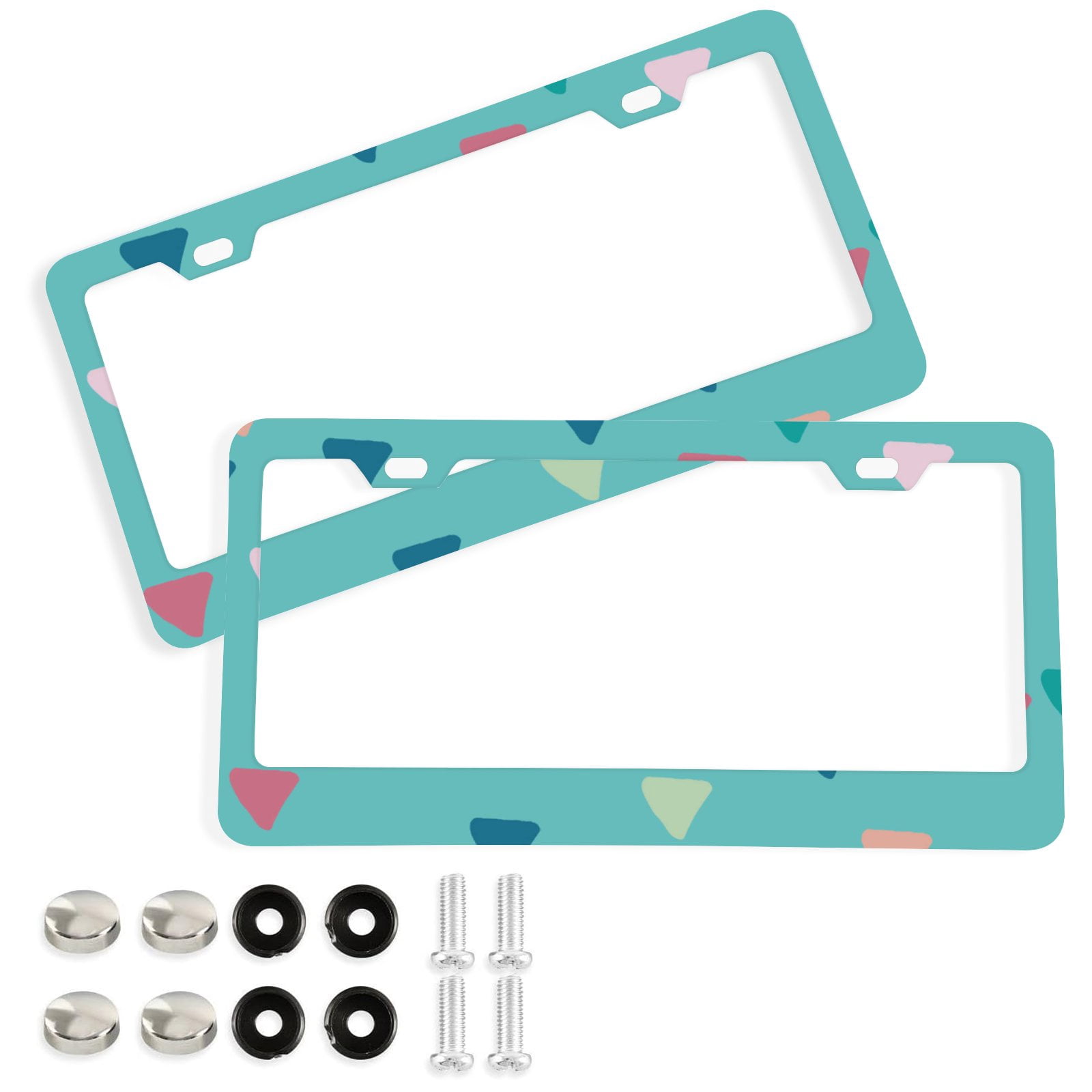 Anyway.go License Plate Frame, Decorative Aluminum Car Tag Frames, 2 ...