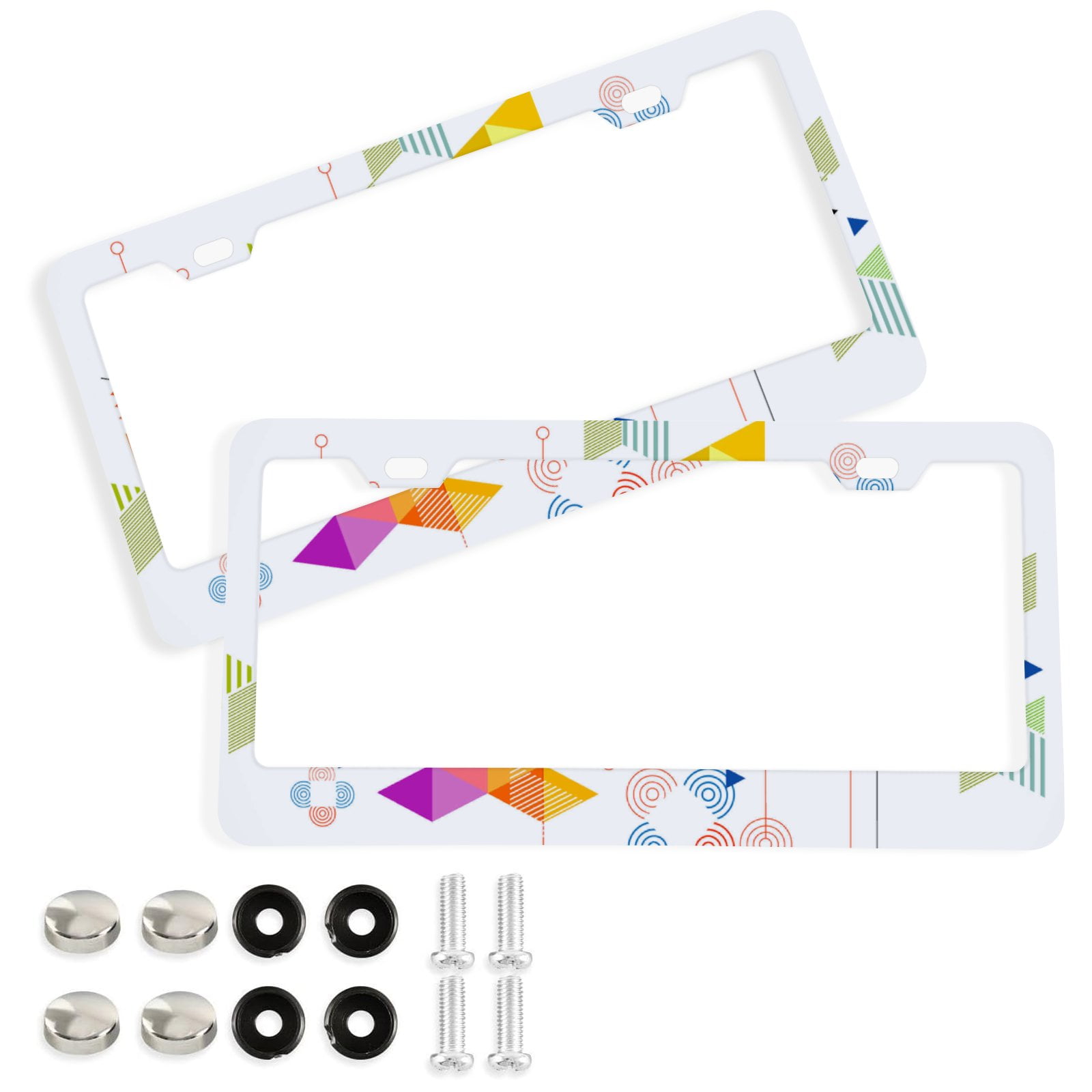 Anyway.go License Plate Frame, Decorative Aluminum Car Tag Frames, 2 ...