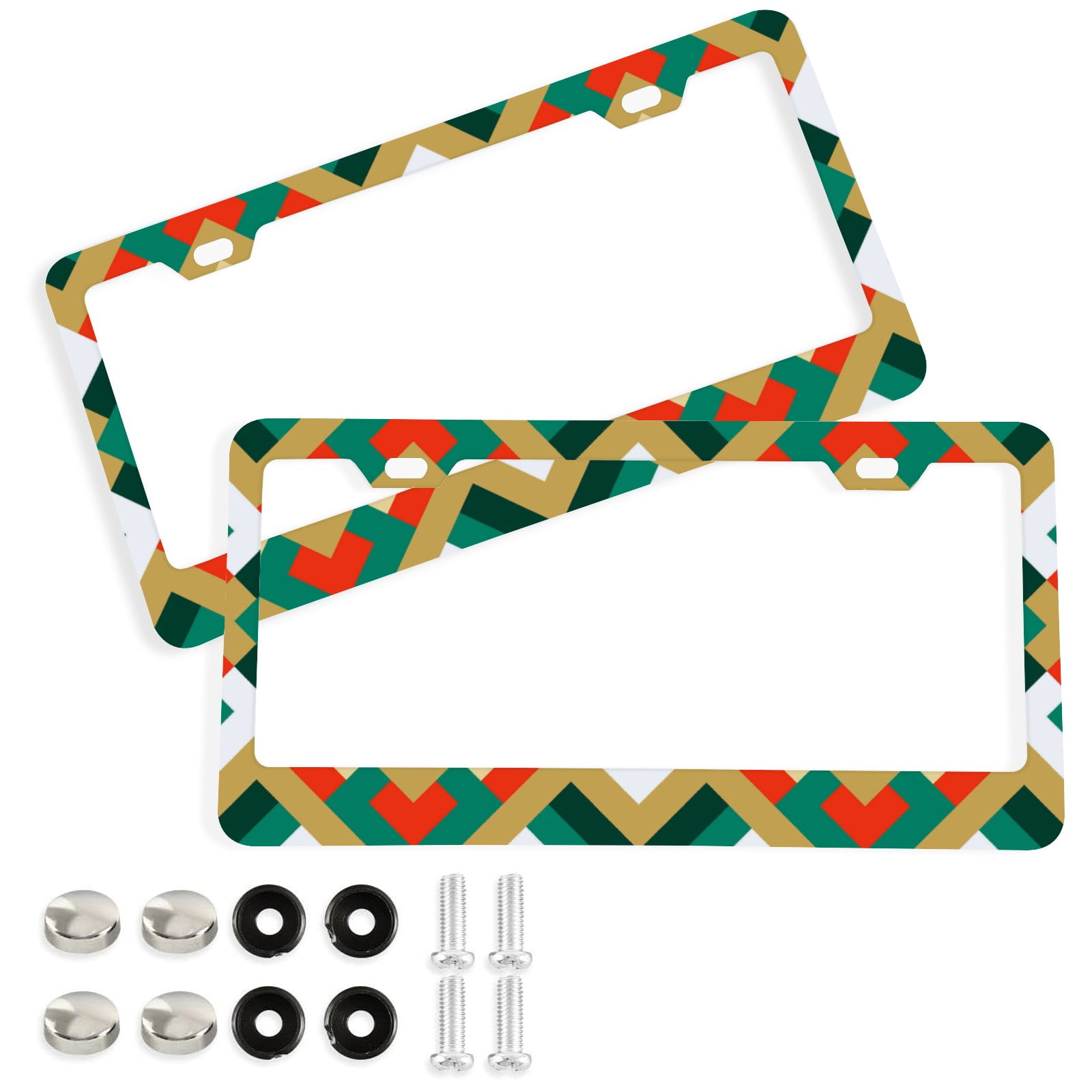 Anyway.go License Plate Frame, Decorative Aluminum Car Tag Frames, 2 ...