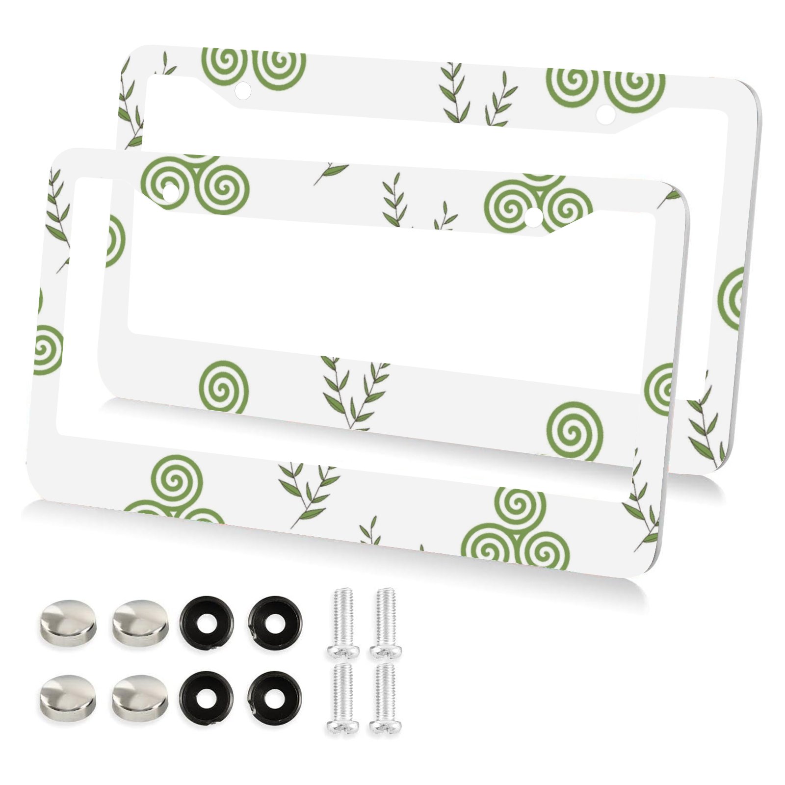 Anyway.go License Plate Frame, Decorative Aluminum Car Tag Frames, 2 ...