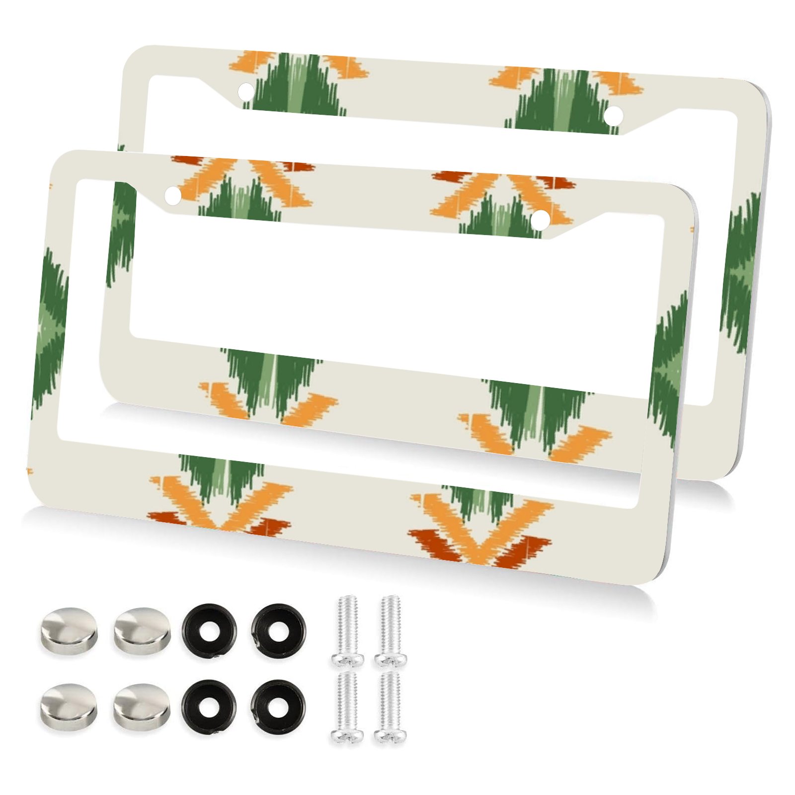 Anyway.go License Plate Frame, Decorative Aluminum Car Tag Frames, 2 ...