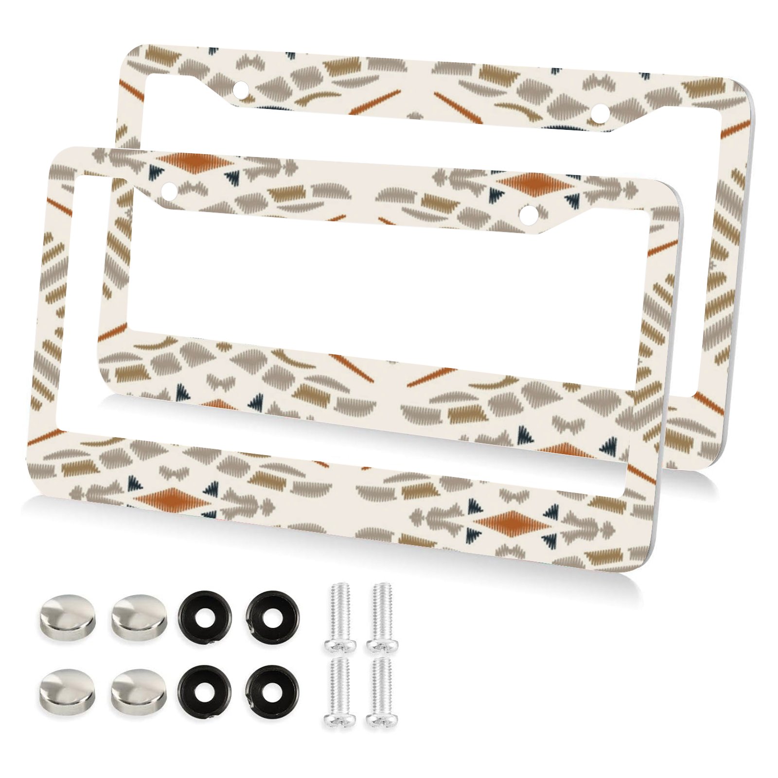 Anyway.go License Plate Frame, Decorative Aluminum Car Tag Frames, 2 ...