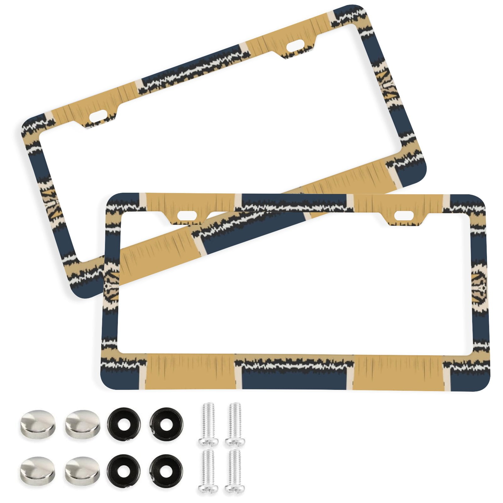 Anyway.go License Plate Frame, Decorative Aluminum Car Tag Frames, 2 ...