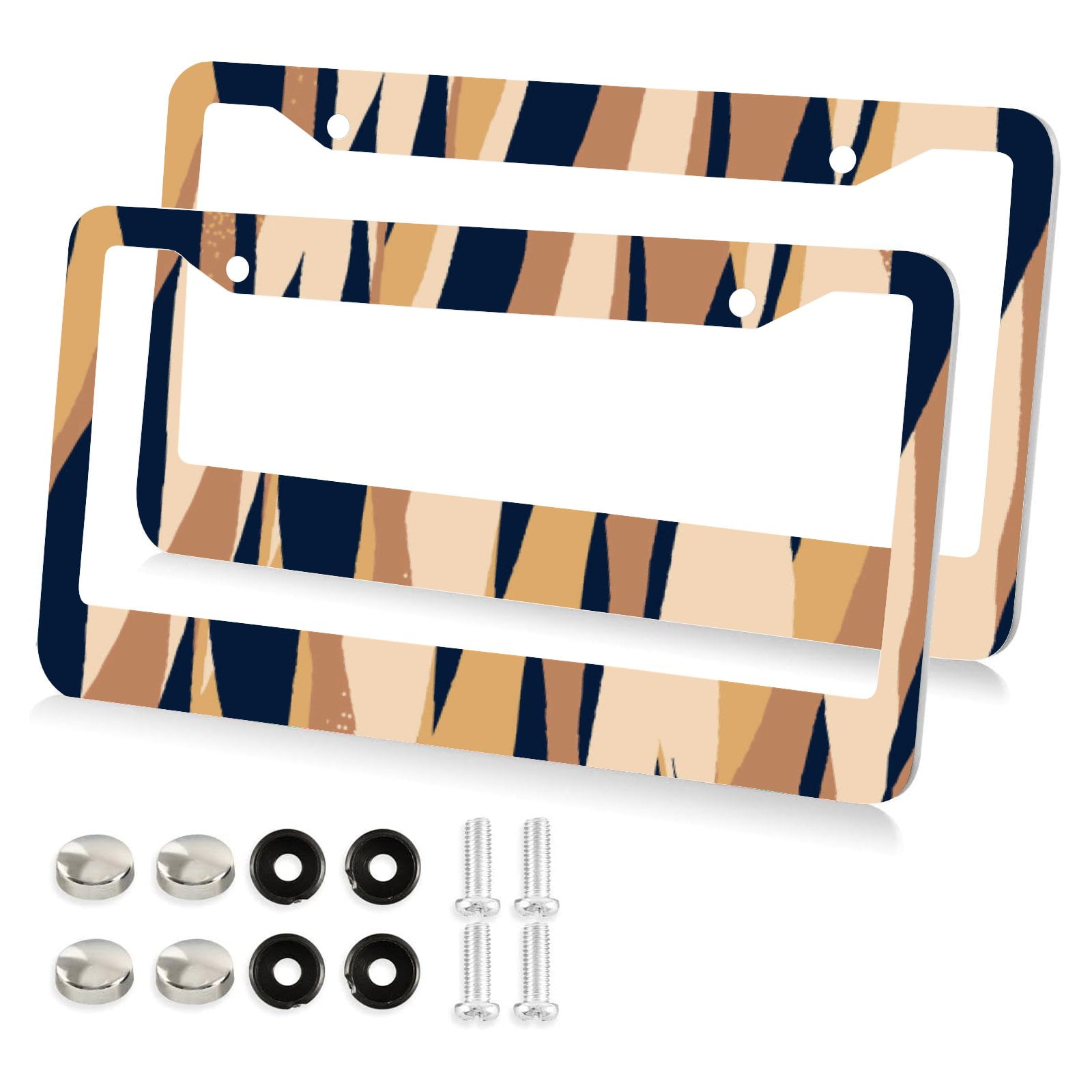 Anyway.go License Plate Frame, Decorative Aluminum Car Tag Frames, 2 ...