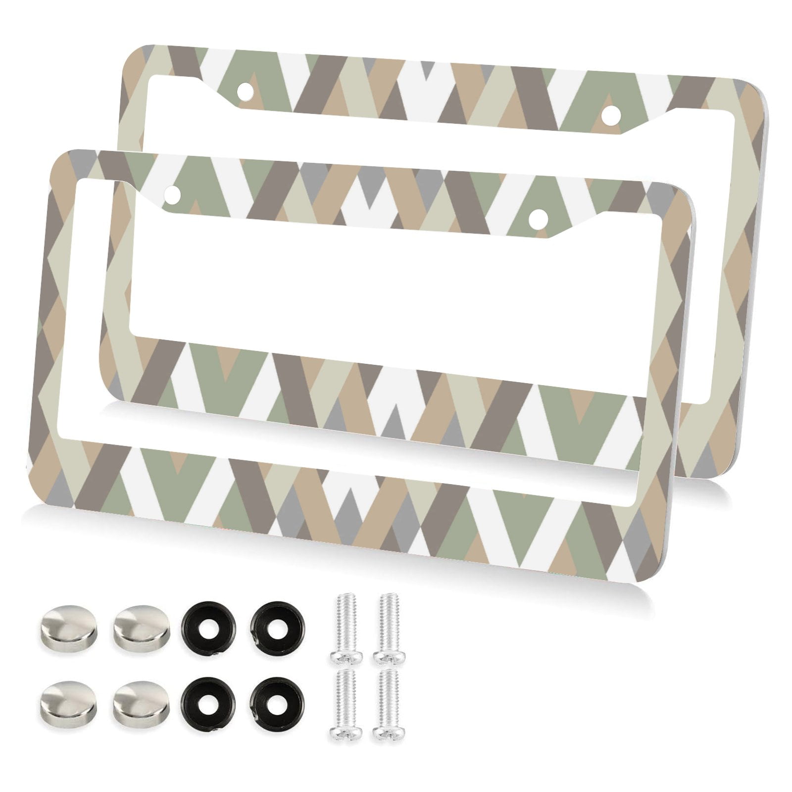 Anyway.go License Plate Frame, Decorative Aluminum Car Tag Frames, 2 ...