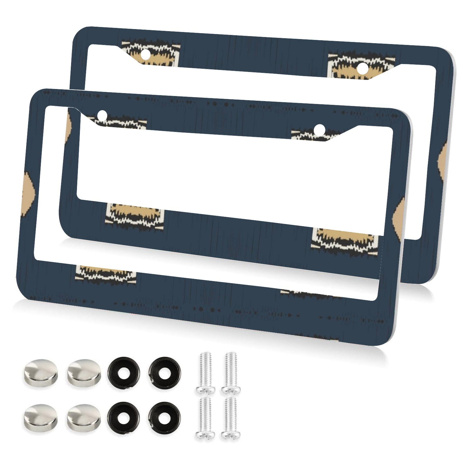 Anyway.go License Plate Frame, Decorative Aluminum Car Tag Frames, 2 ...