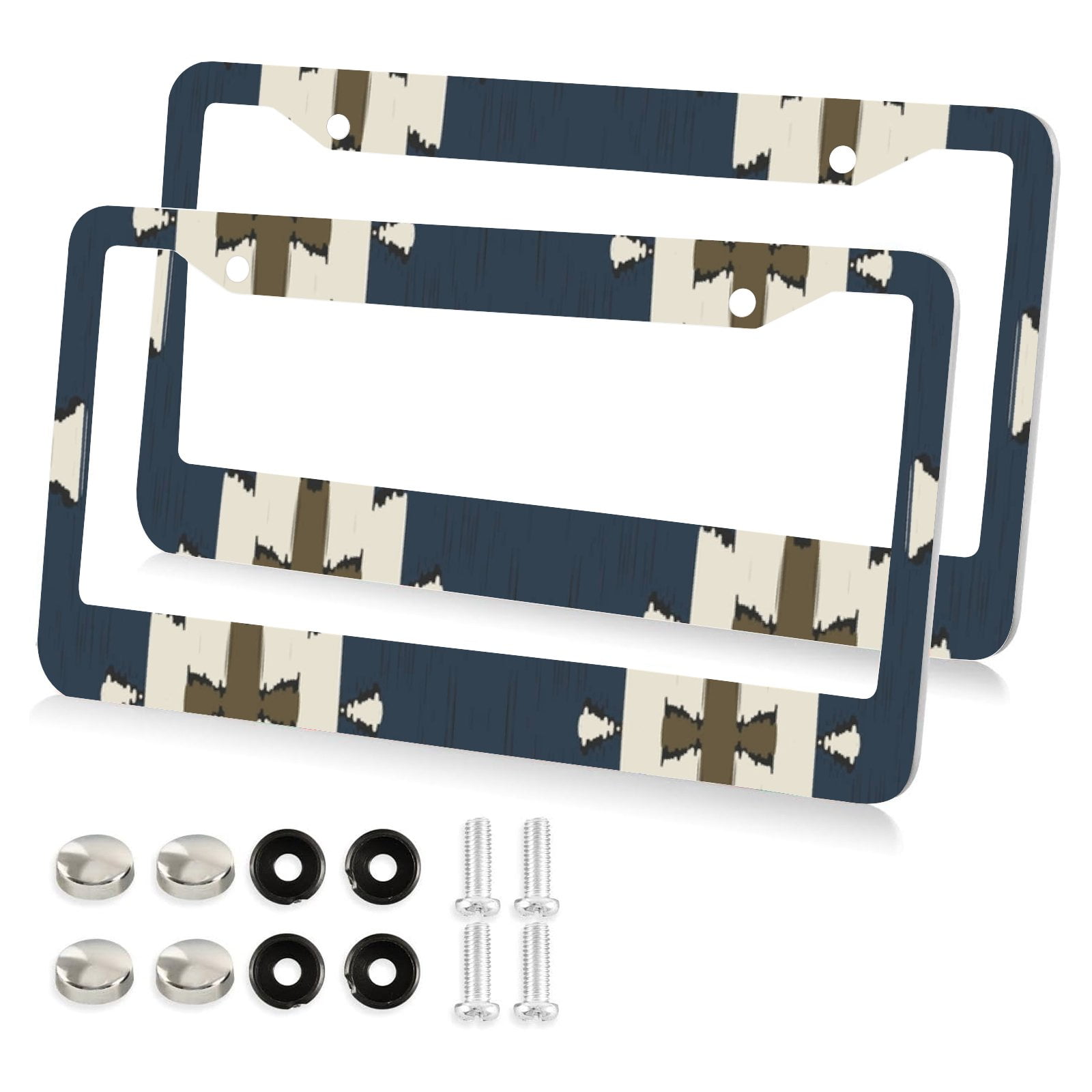 Anyway.go License Plate Frame, Decorative Aluminum Car Tag Frames, 2 ...