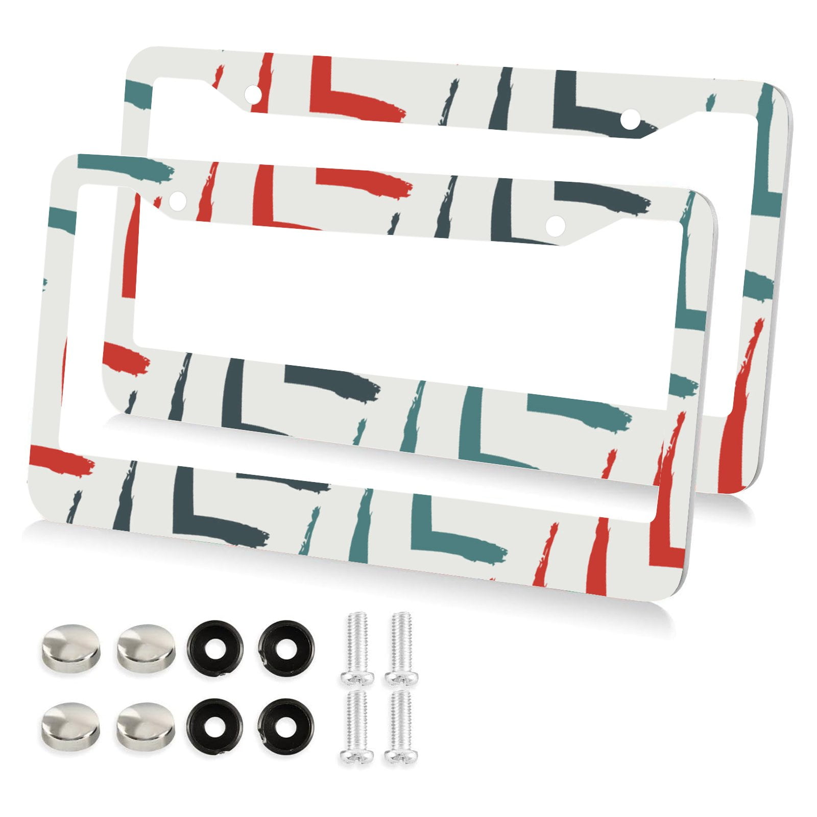 Anyway.go License Plate Frame, Decorative Aluminum Car Tag Frames, 2 ...