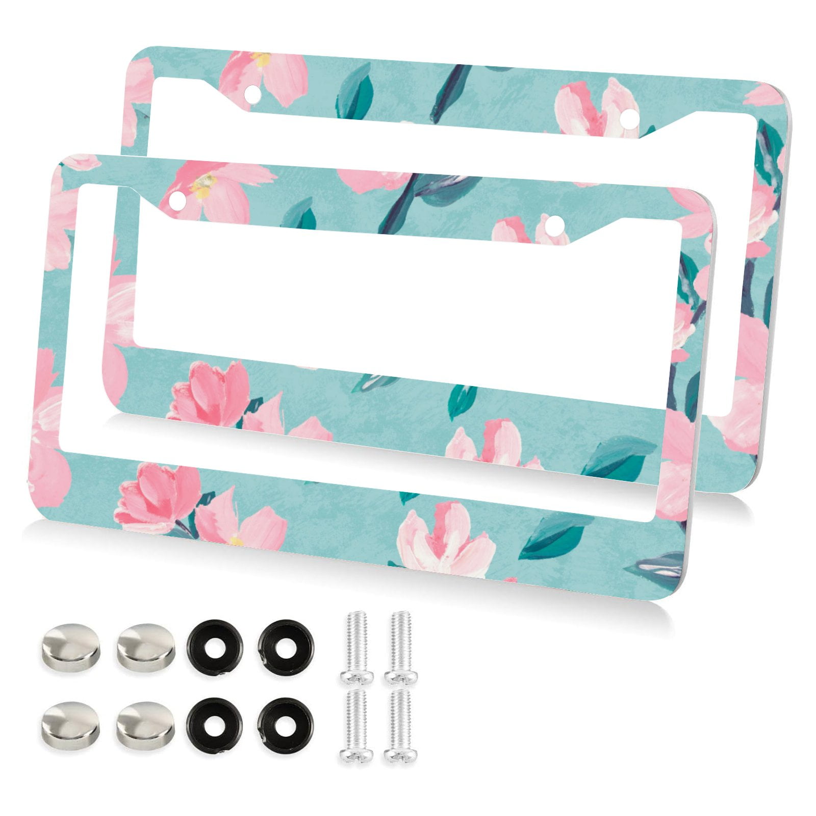 Anyway.go License Plate Frame, Decorative Aluminum Car Tag Frames, 2 ...