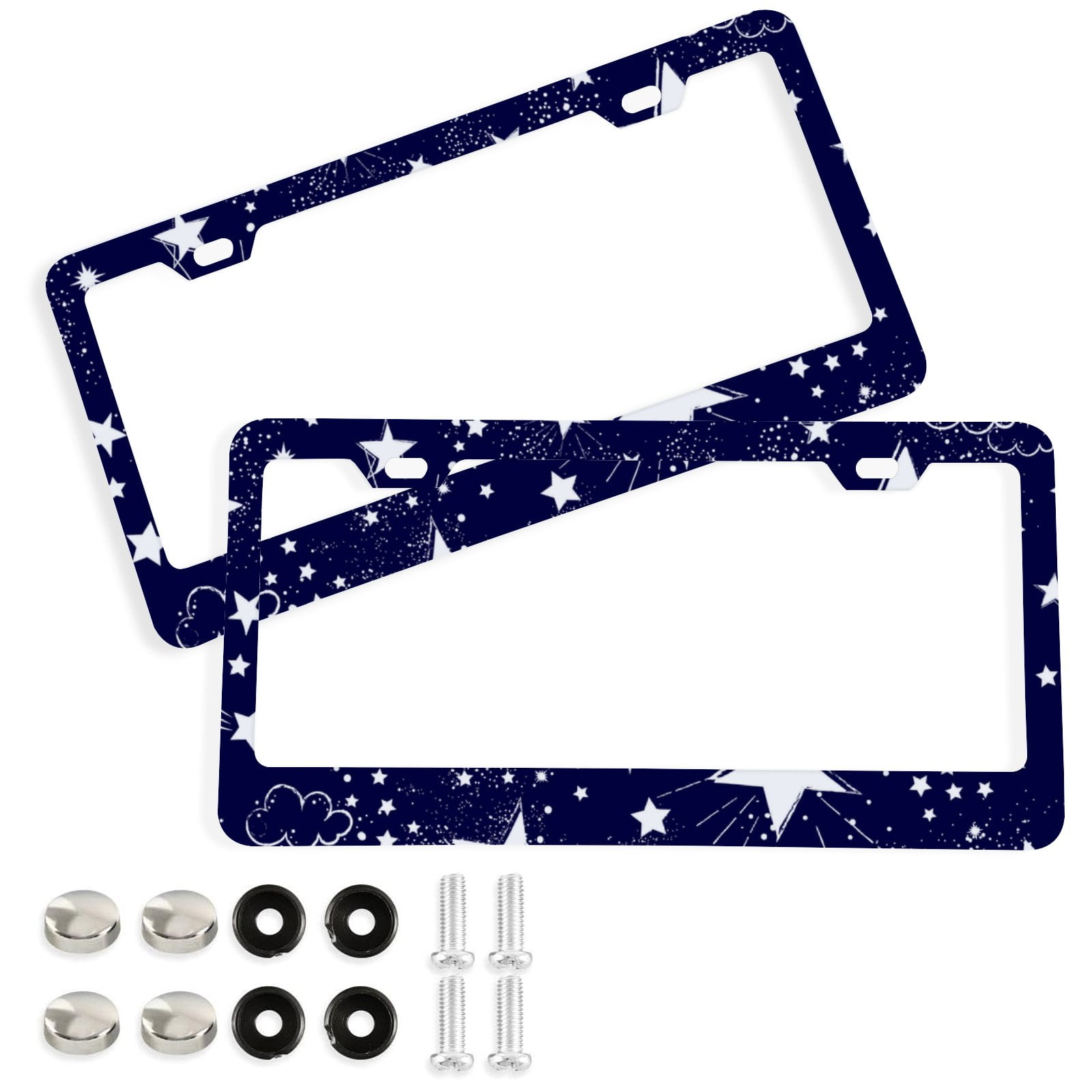 Anyway.go License Plate Frame, Decorative Aluminum Car Tag Frames, 2 ...