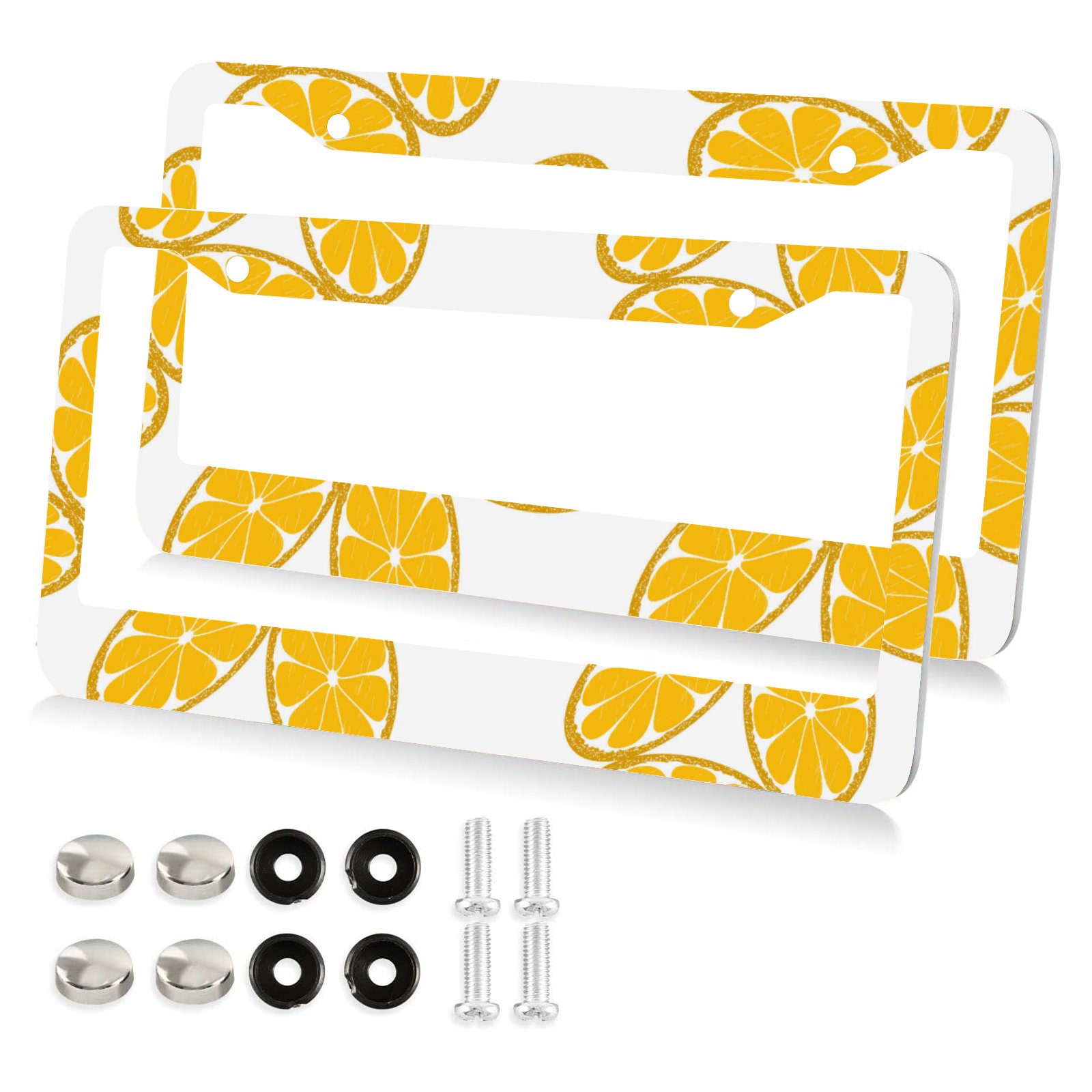 Anyway.go License Plate Frame, Decorative Aluminum Car Tag Frames, 2 ...