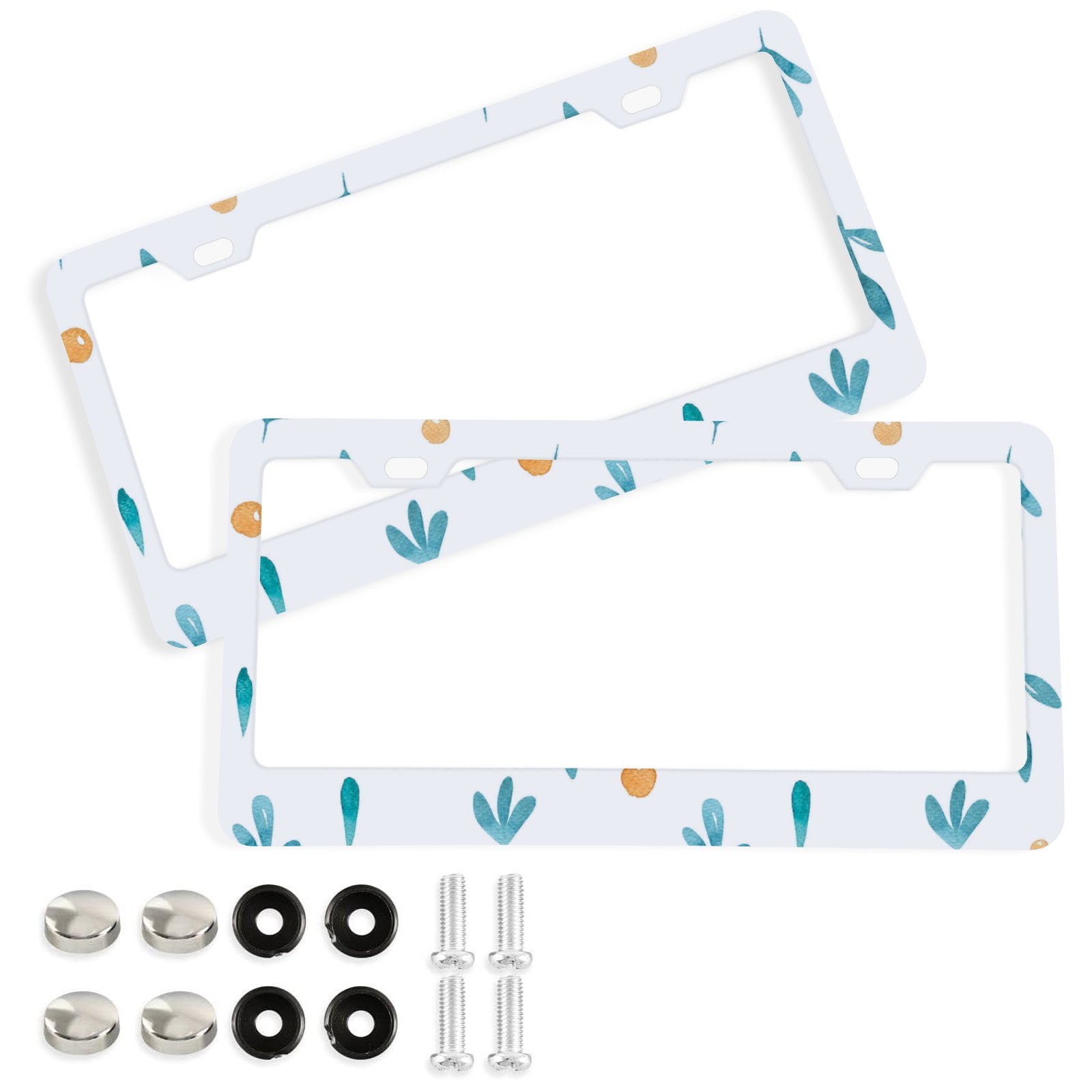 Anyway.go License Plate Frame, Decorative Aluminum Car Tag Frames, 2 ...