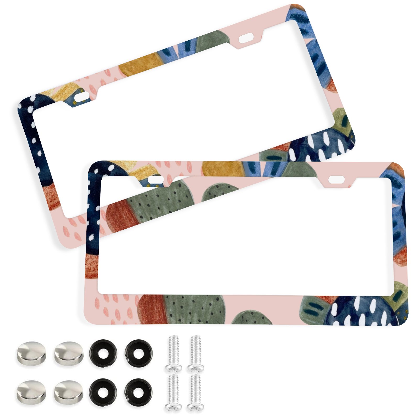 Anyway.go License Plate Frame, Decorative Aluminum Car Tag Frames, 2 ...